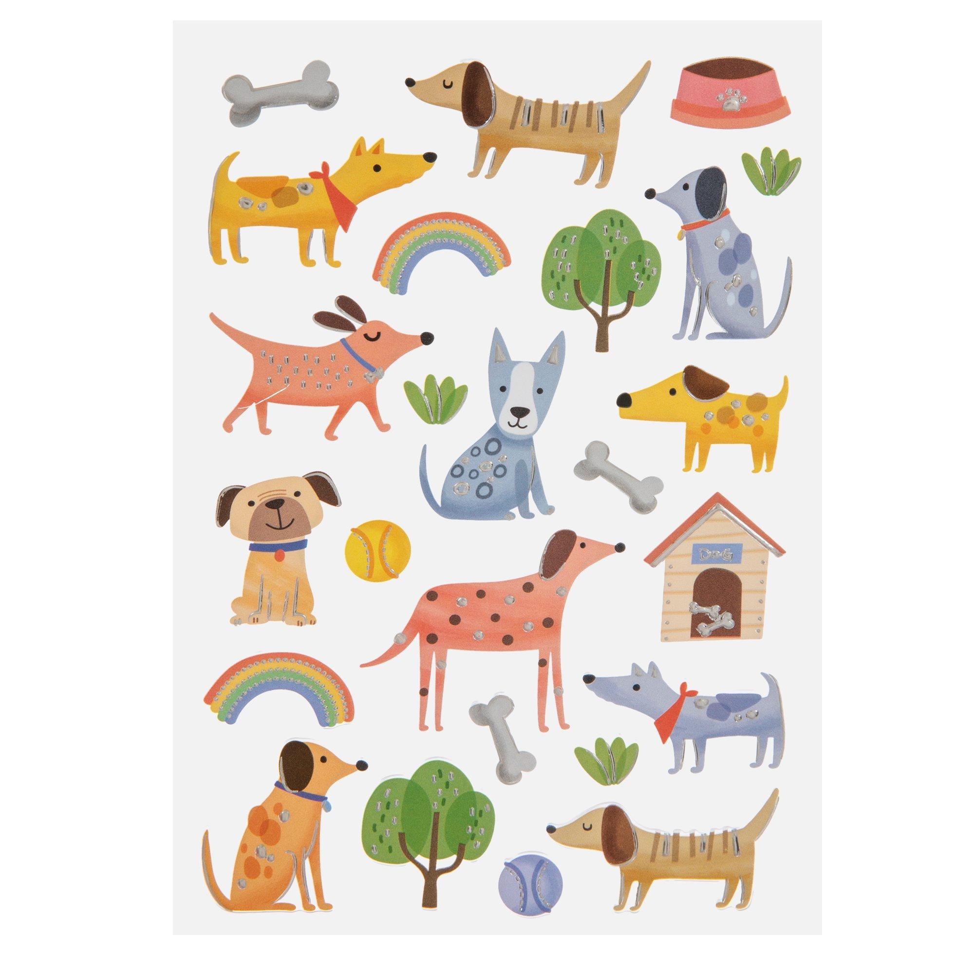 Playful Pups 3D Stickers | Hobby Lobby | 2444669