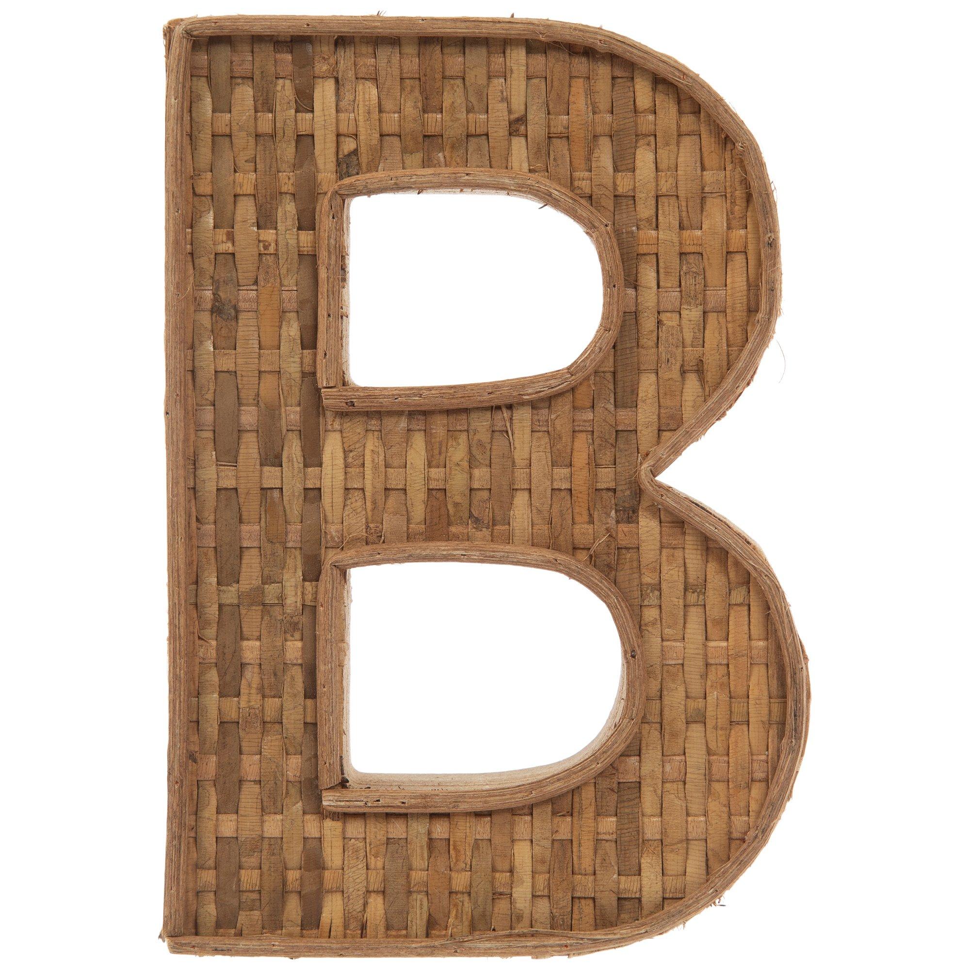Rattan Alphabet Letter Wall Decor | Hobby Lobby | 2446722