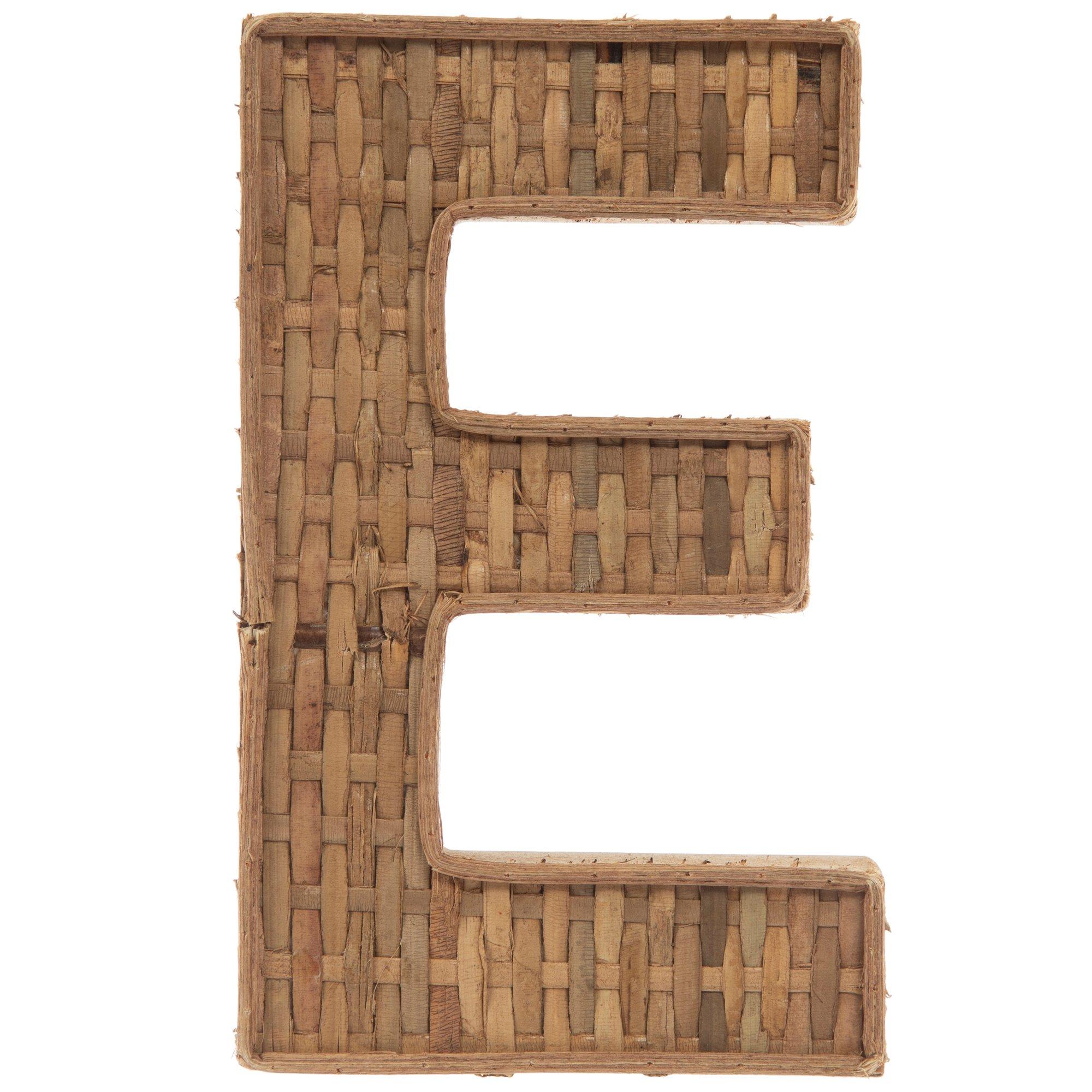 Rattan Alphabet Letter Wall Decor | Hobby Lobby | 2446755