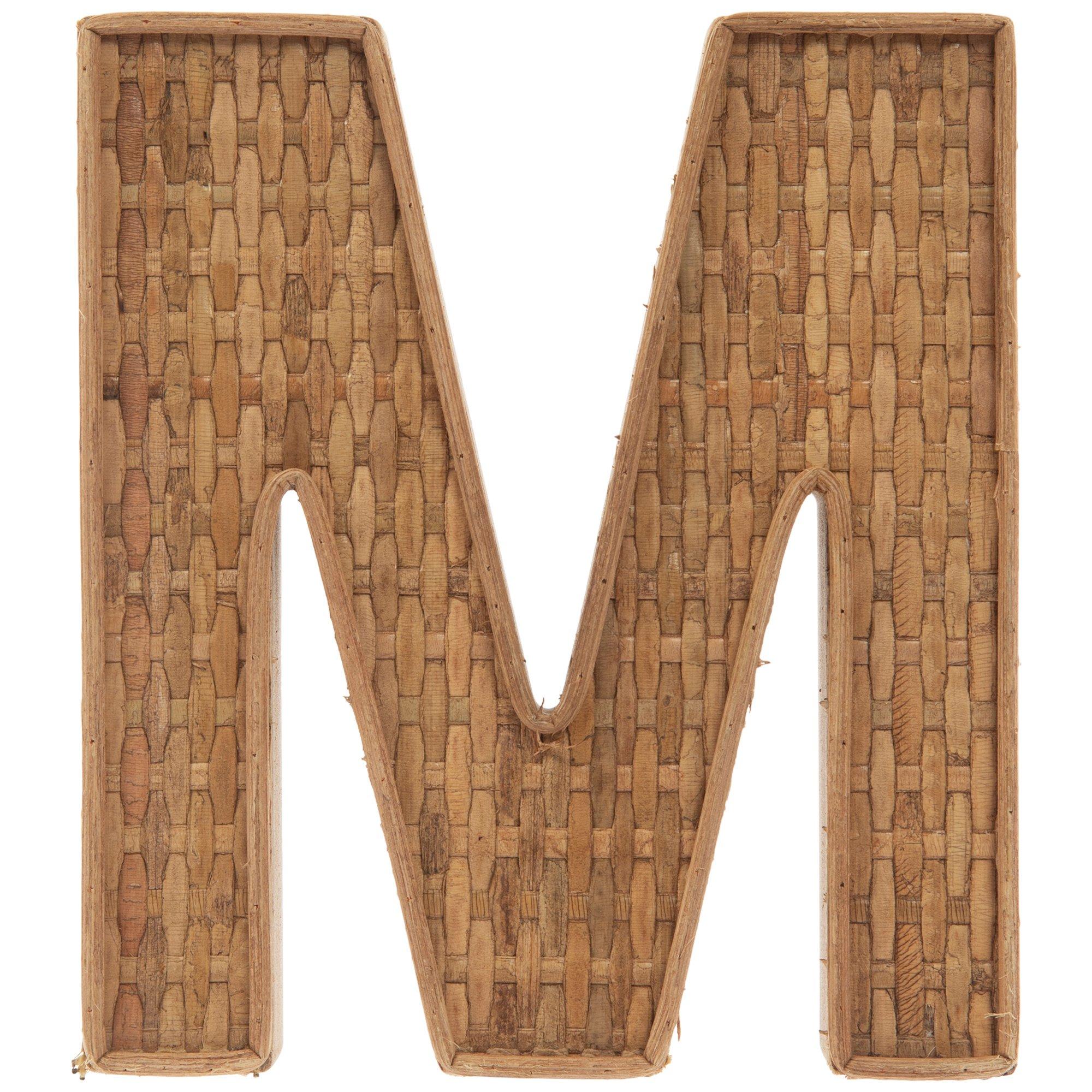 Rattan Alphabet Letter Wall Decor | Hobby Lobby | 2446821