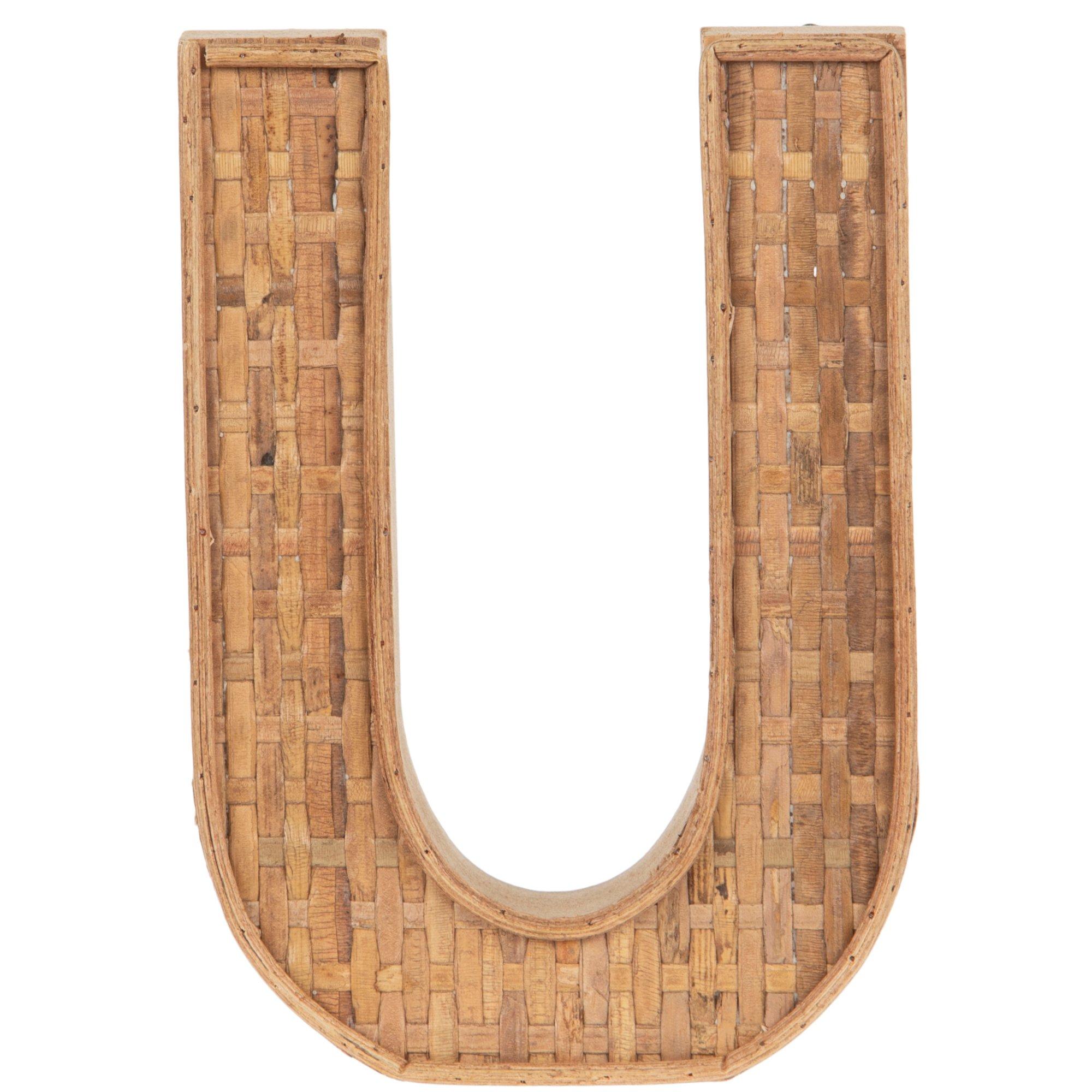 Rattan Alphabet Letter Wall Decor | Hobby Lobby | 2446904
