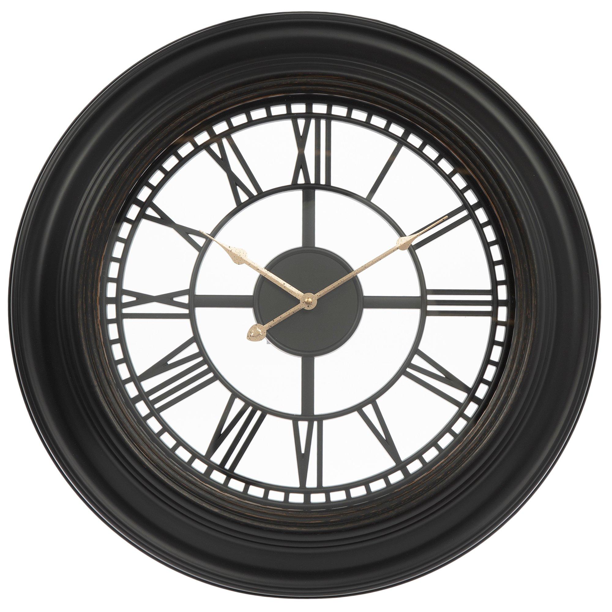 Black Open Wall Clock | Hobby Lobby | 2446979