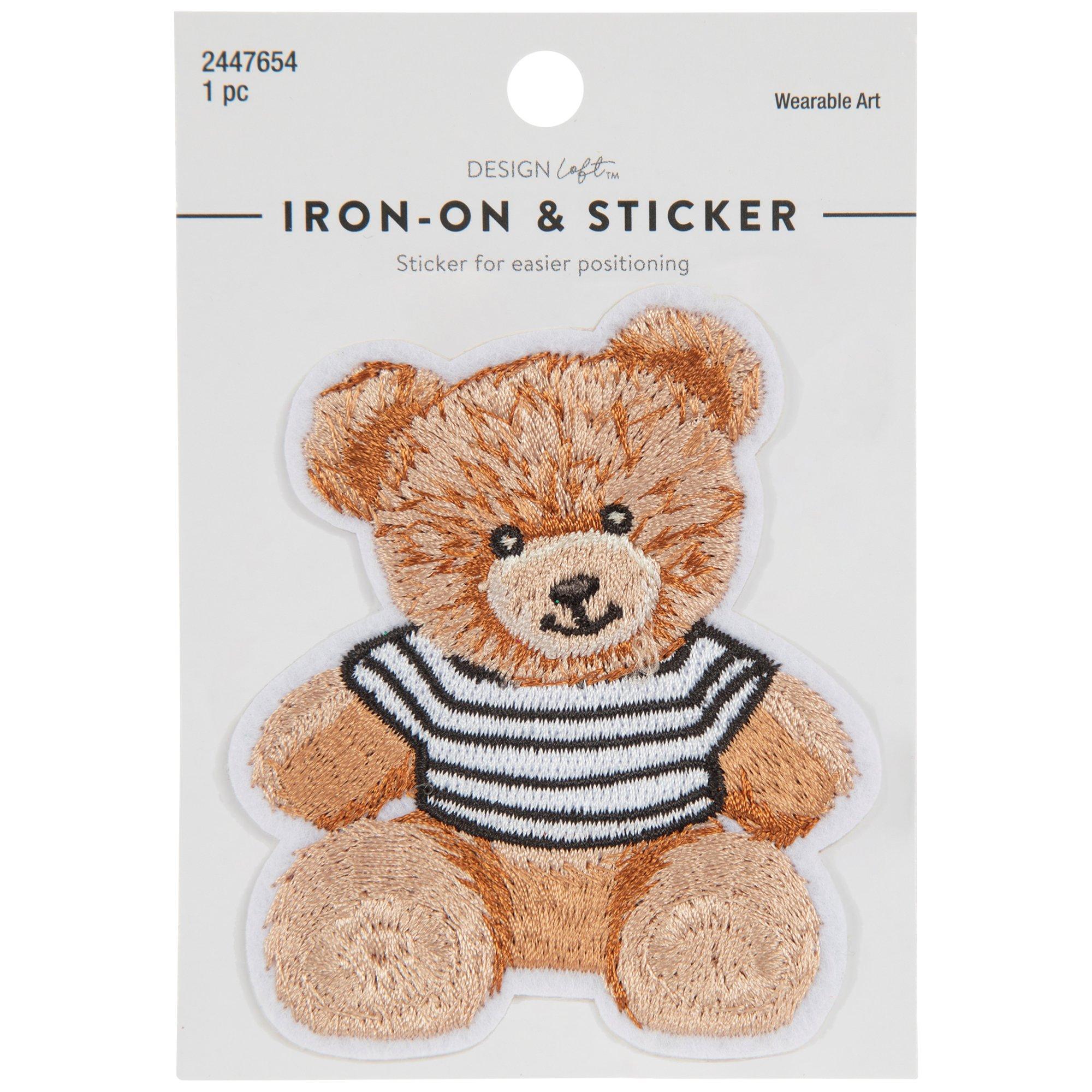 Teddy Bear Iron-On & Sticker Patch | Hobby Lobby | 2447654
