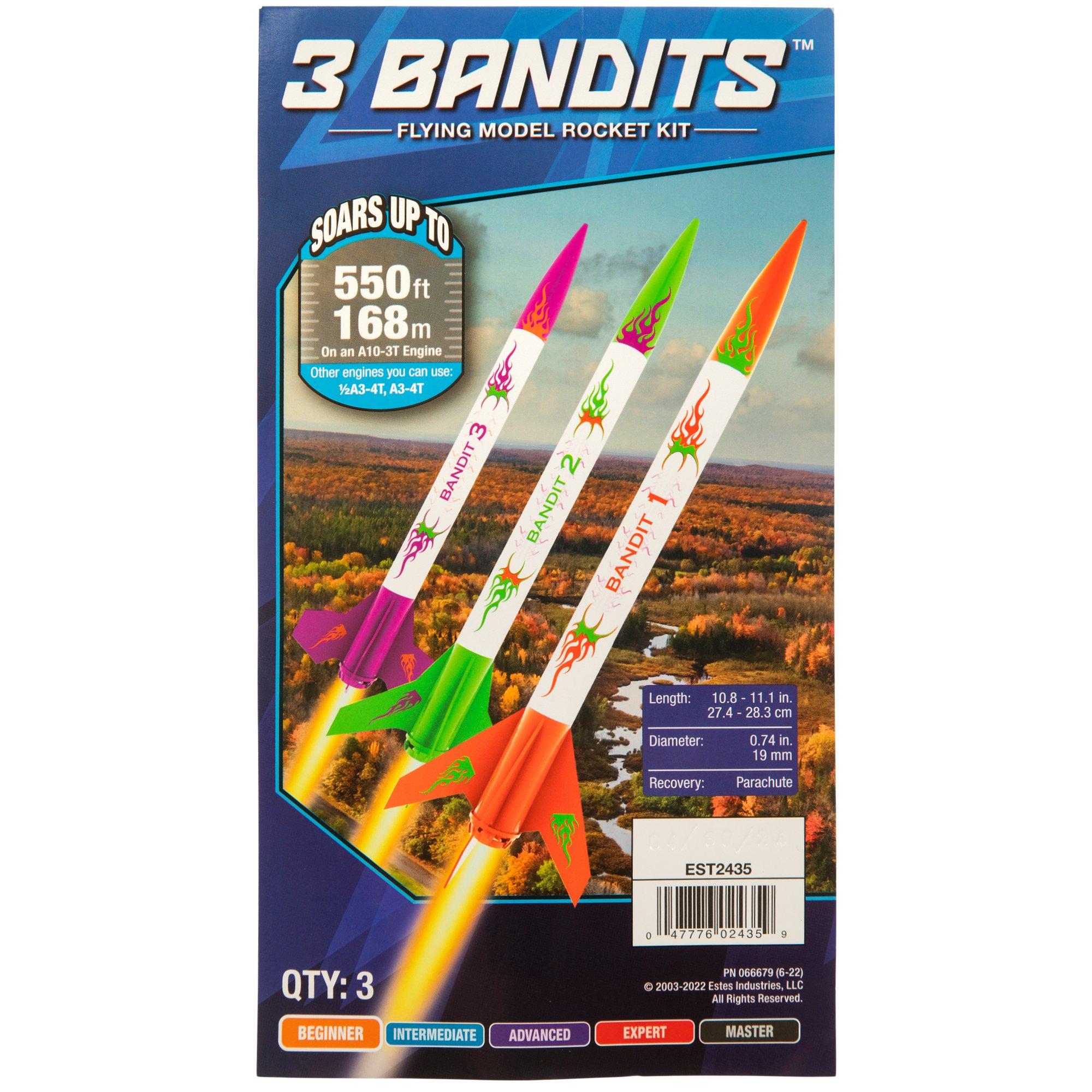 3 Bandits Model Rocket Kit | Hobby Lobby | 245258