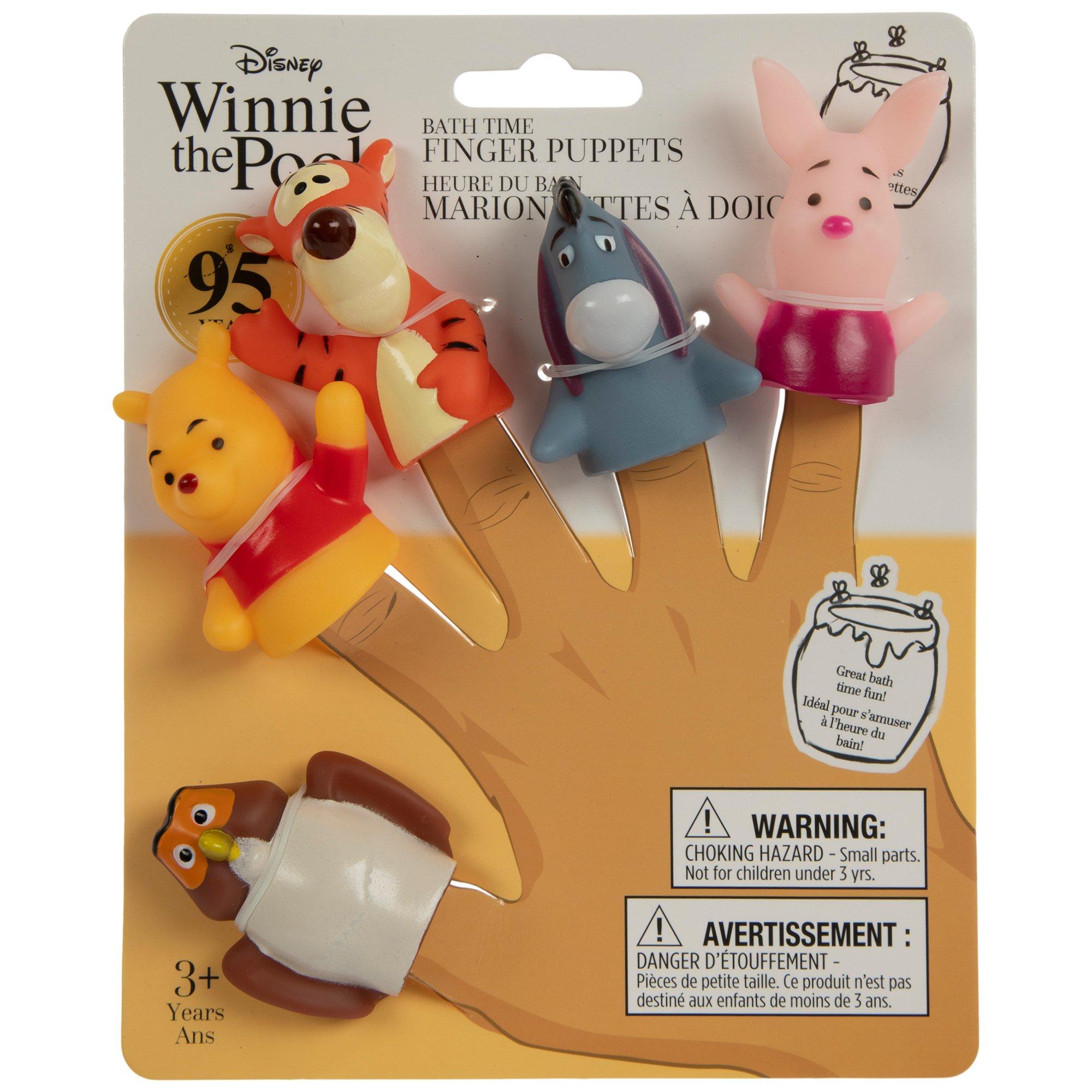 Winnie The Pooh Bath Time Finger Puppets | Hobby Lobby | 2452647