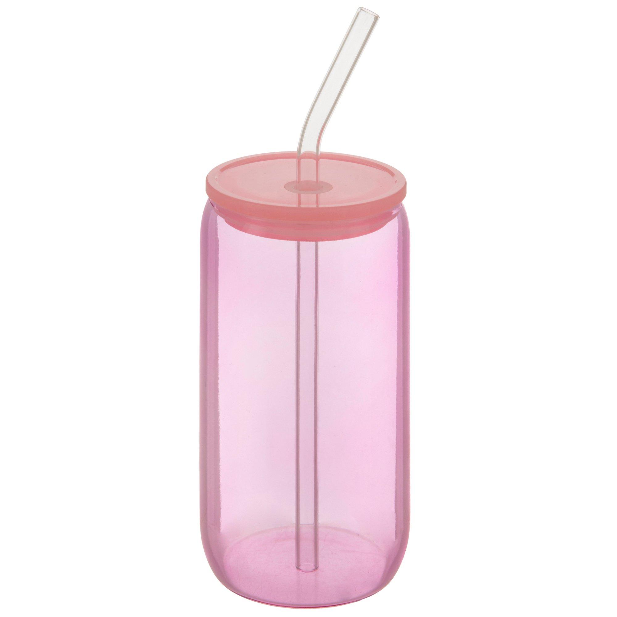 Glass Cup With Straw | Hobby Lobby | 2453025