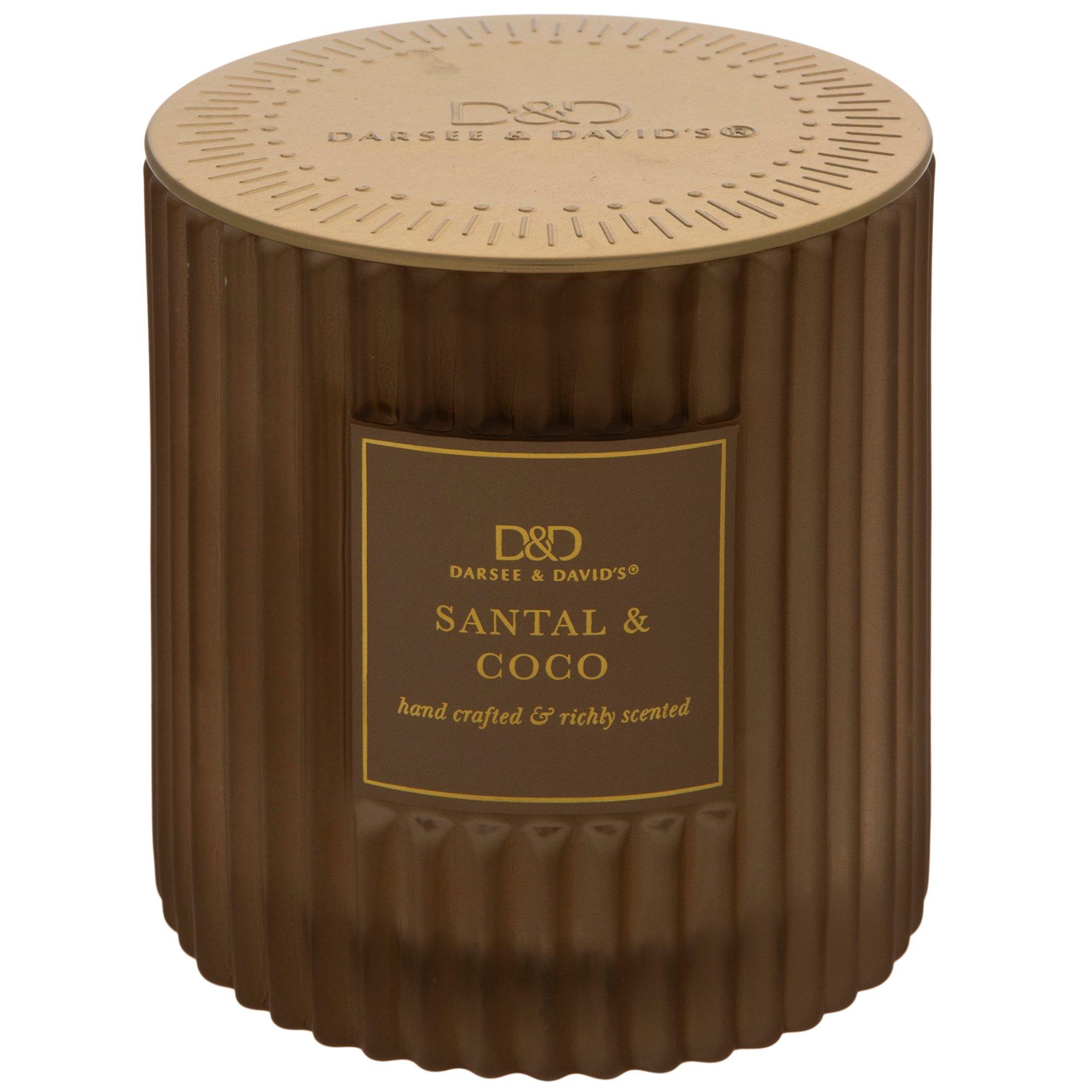 Santal & Coco Ribbed Jar Candle | Hobby Lobby | 2453850