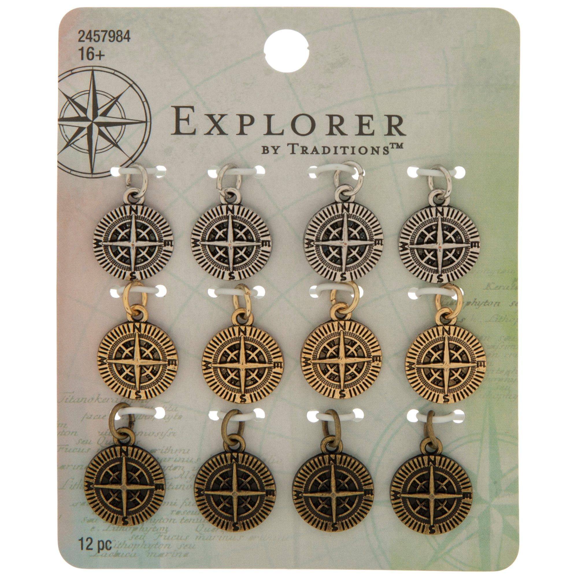 Mini Compass Charms | Hobby Lobby | 2457984