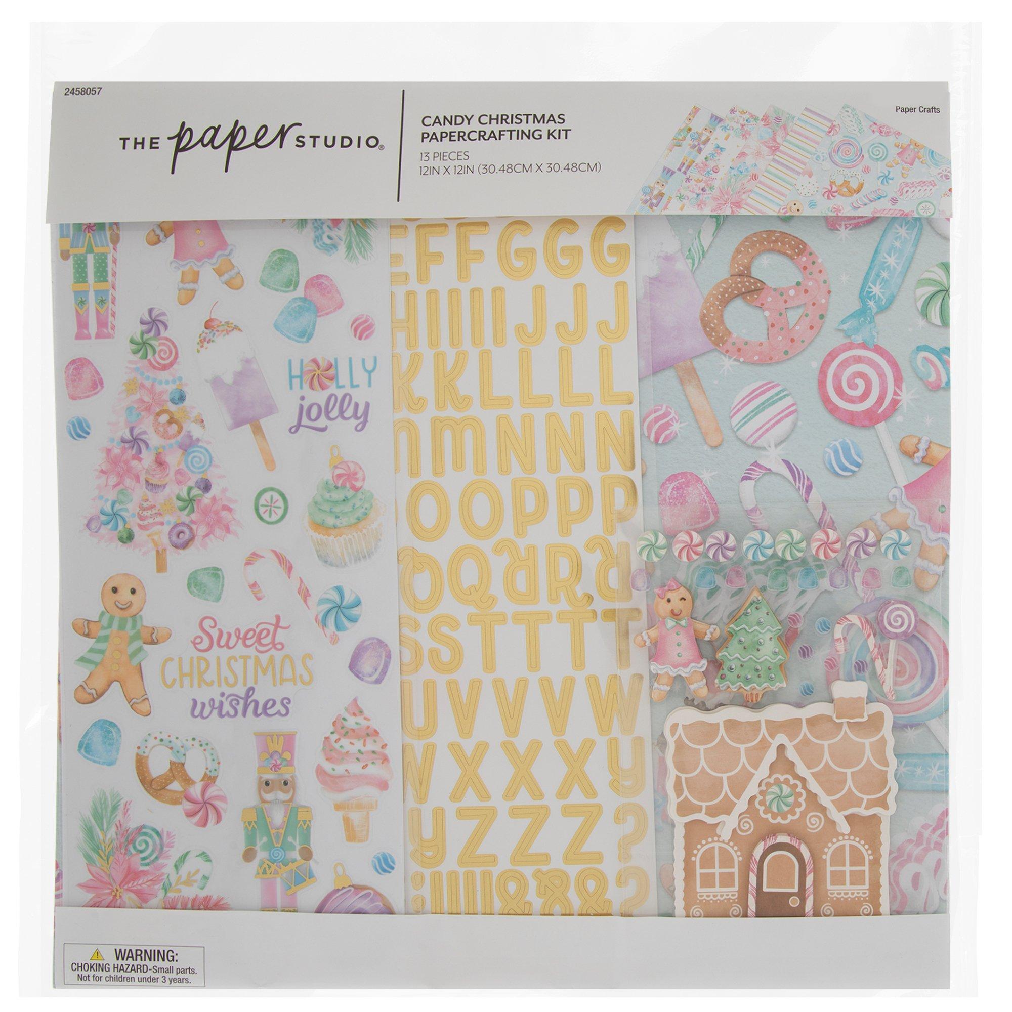 Candy Christmas Papercrafting Kit | Hobby Lobby | 2458057