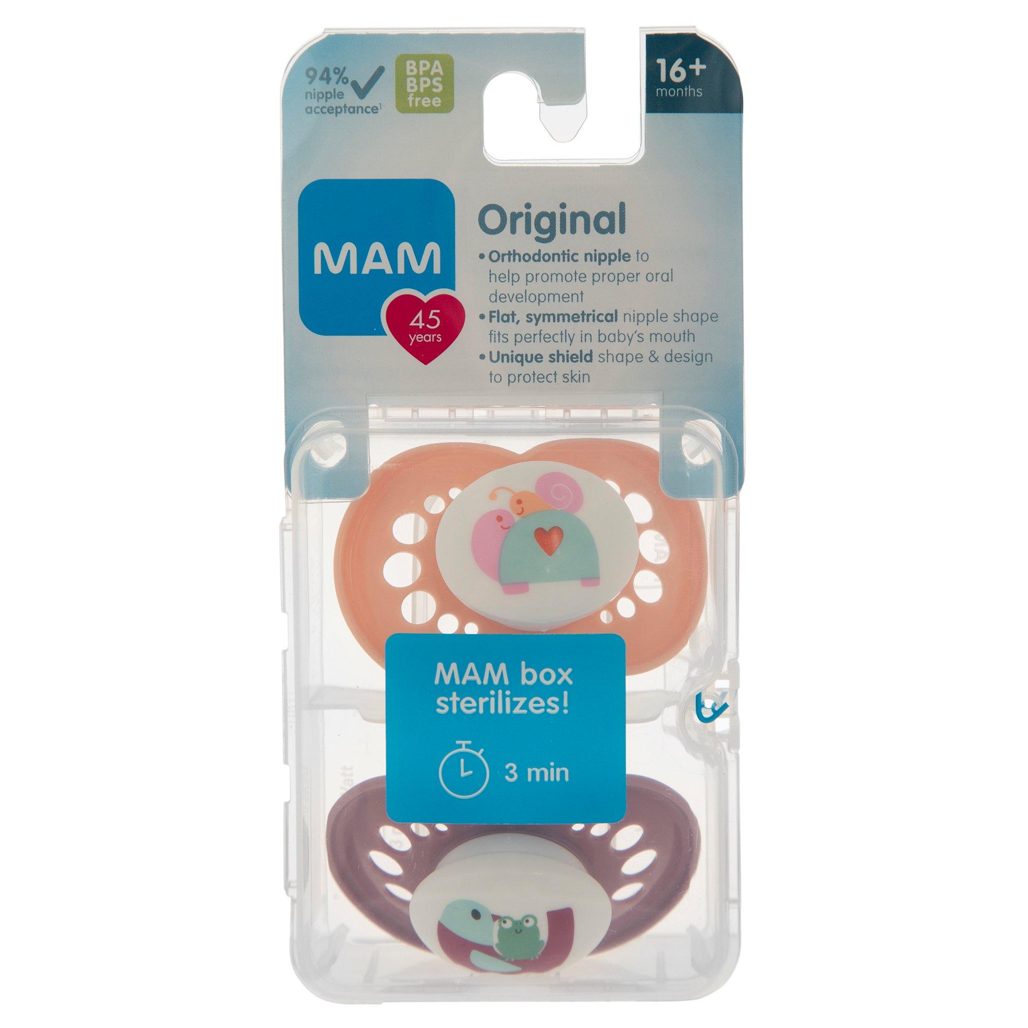 MAM Baby Orange & Purple Pacifiers | Hobby Lobby | 2458180
