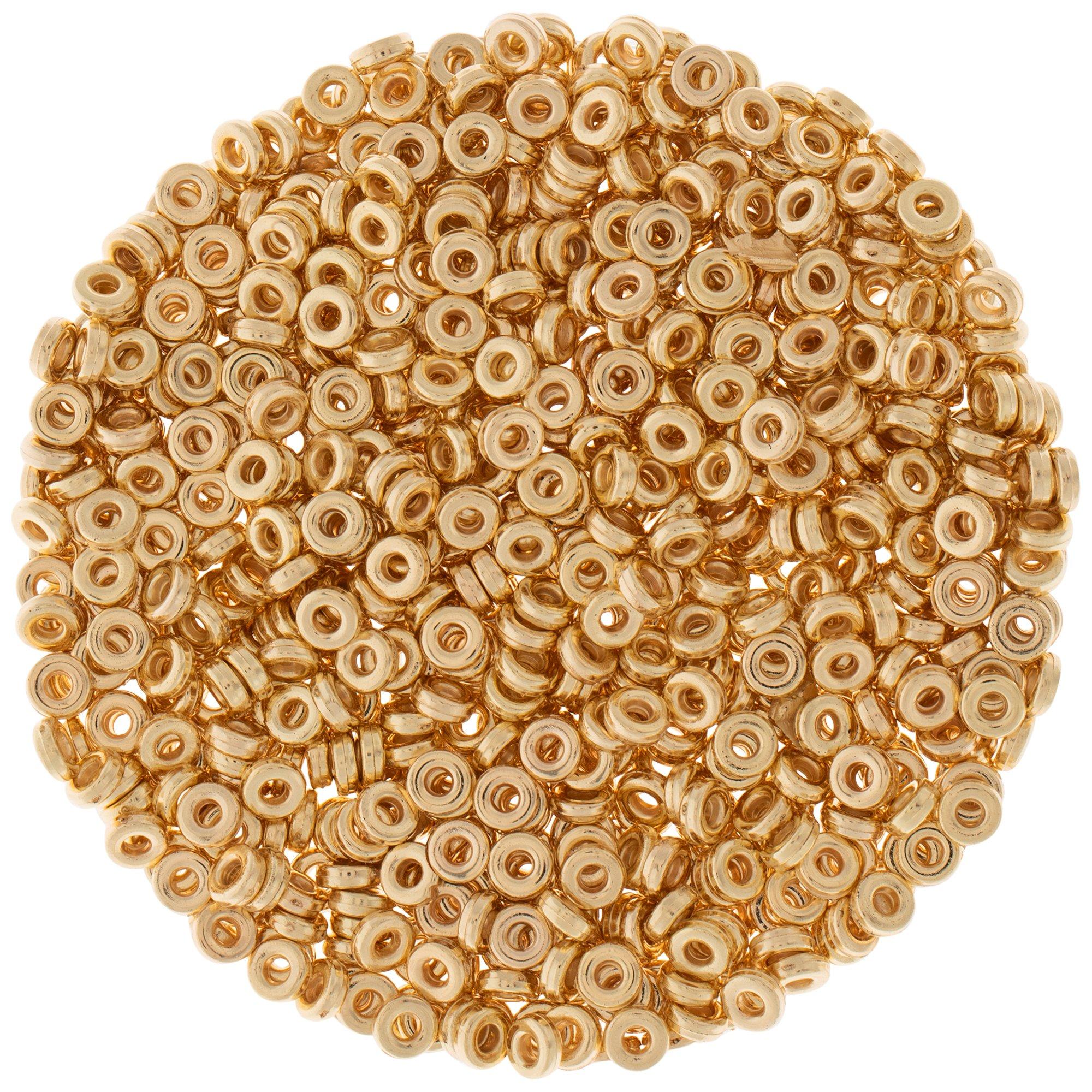 Metallic Gold Spacer Beads | Hobby Lobby | 2458362
