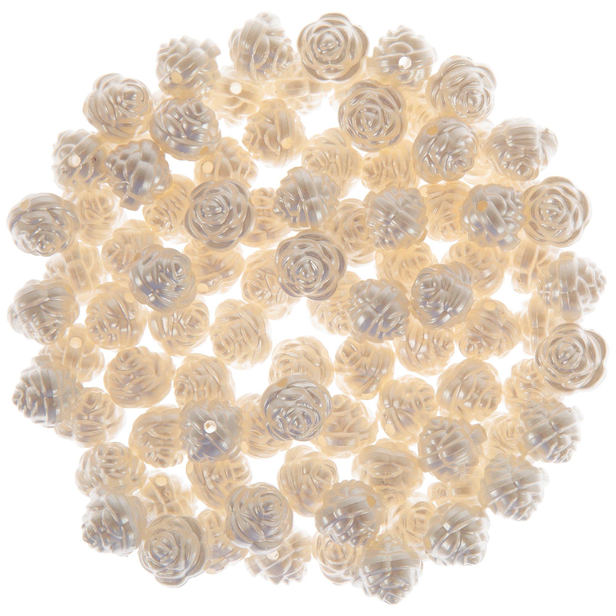 Rose Plastic Pearl Beads | Hobby Lobby | 2458784