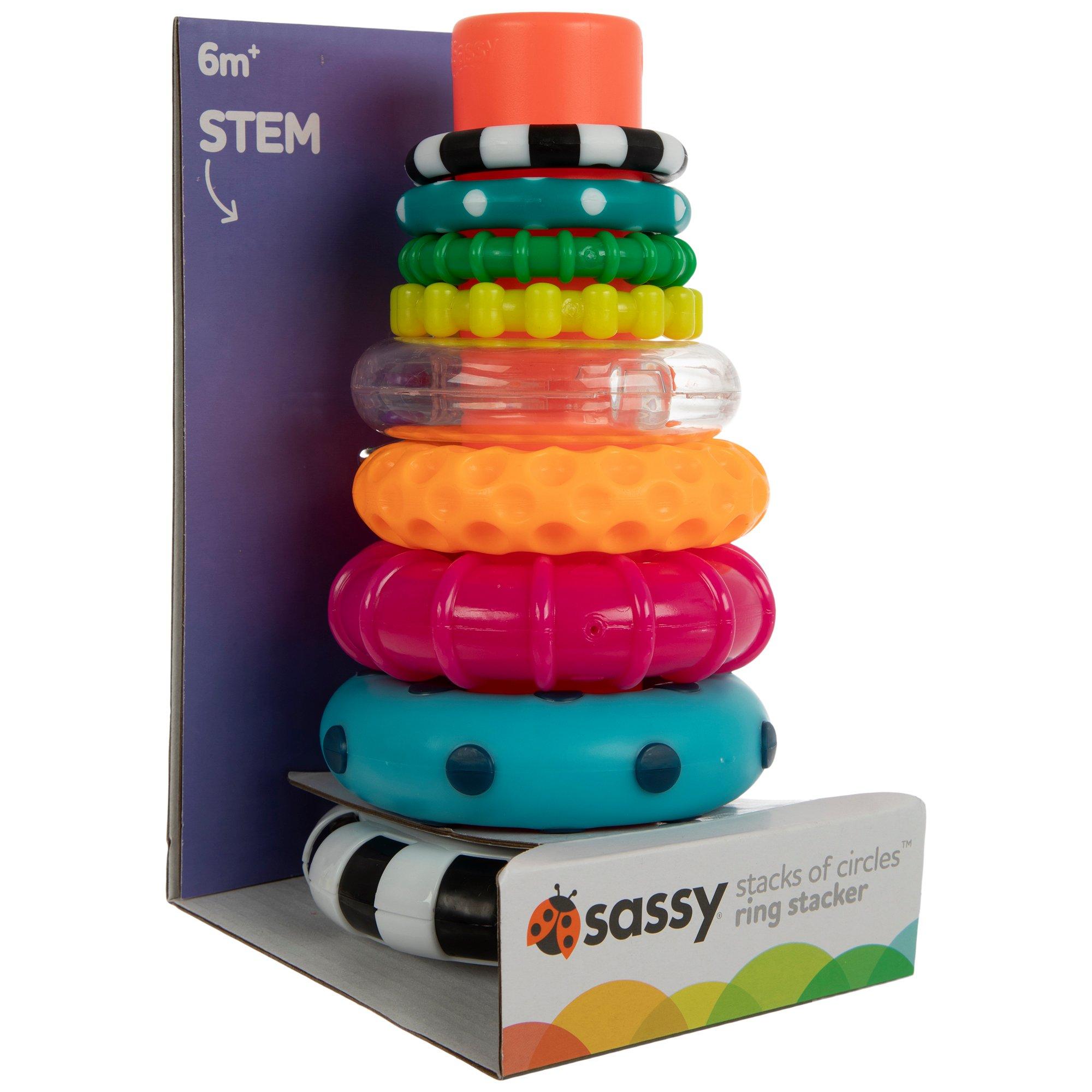 Sassy Baby Stacks Of Circles Ring Stacker | Hobby Lobby | 2459360
