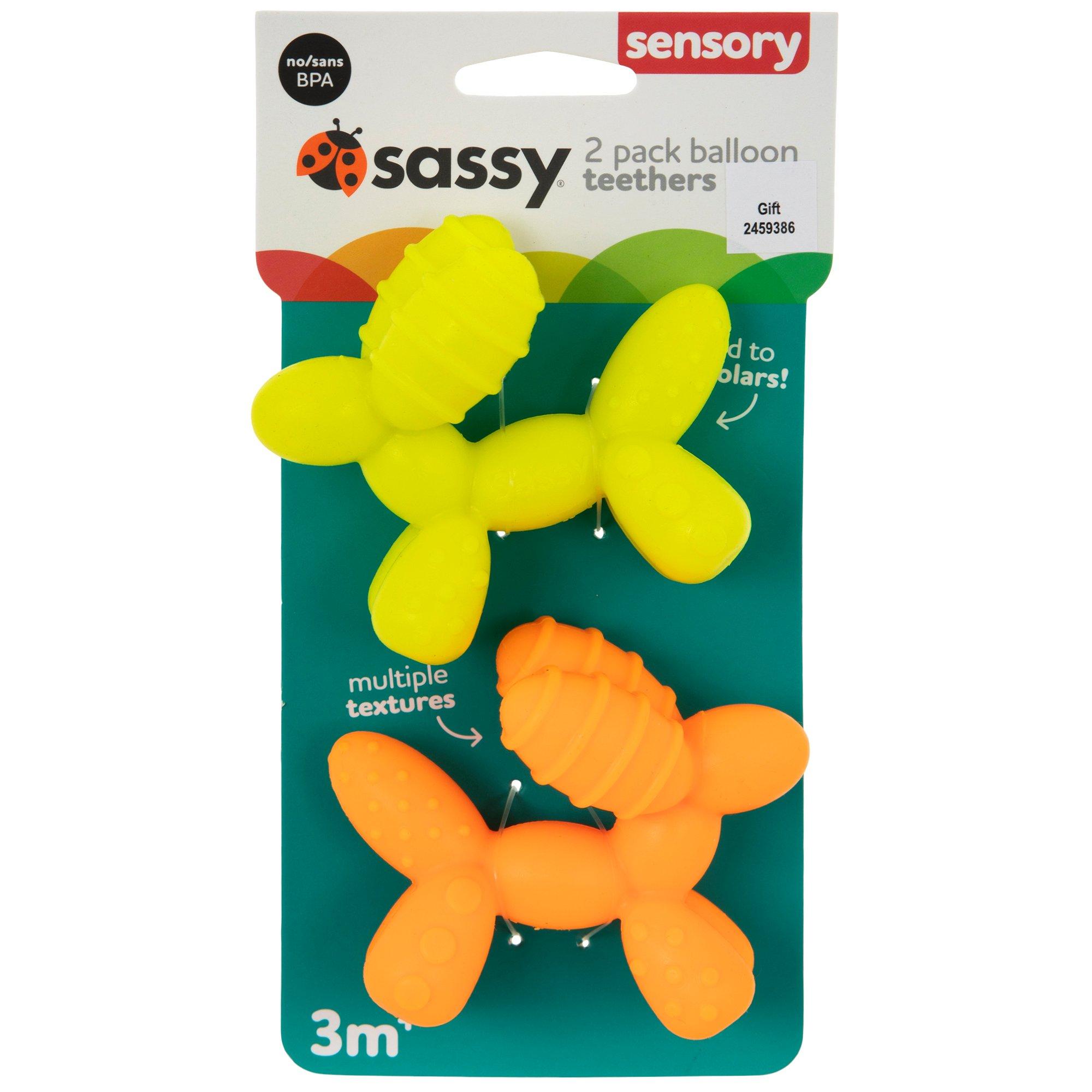 Sassy Baby Balloon Dog Teethers | Hobby Lobby | 2459386