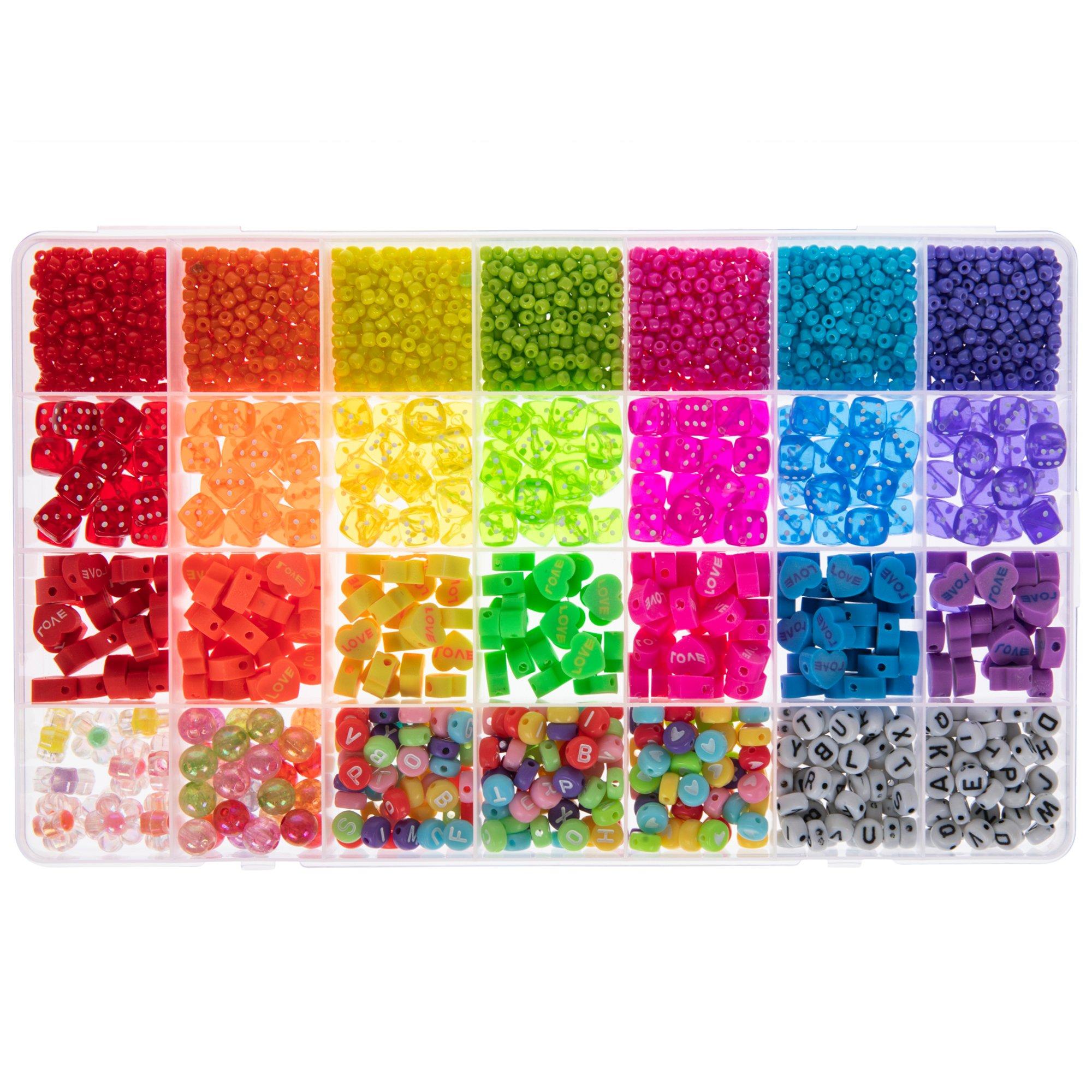 Dice, Heart & Alphabet Bead Mix | Hobby Lobby | 2459584