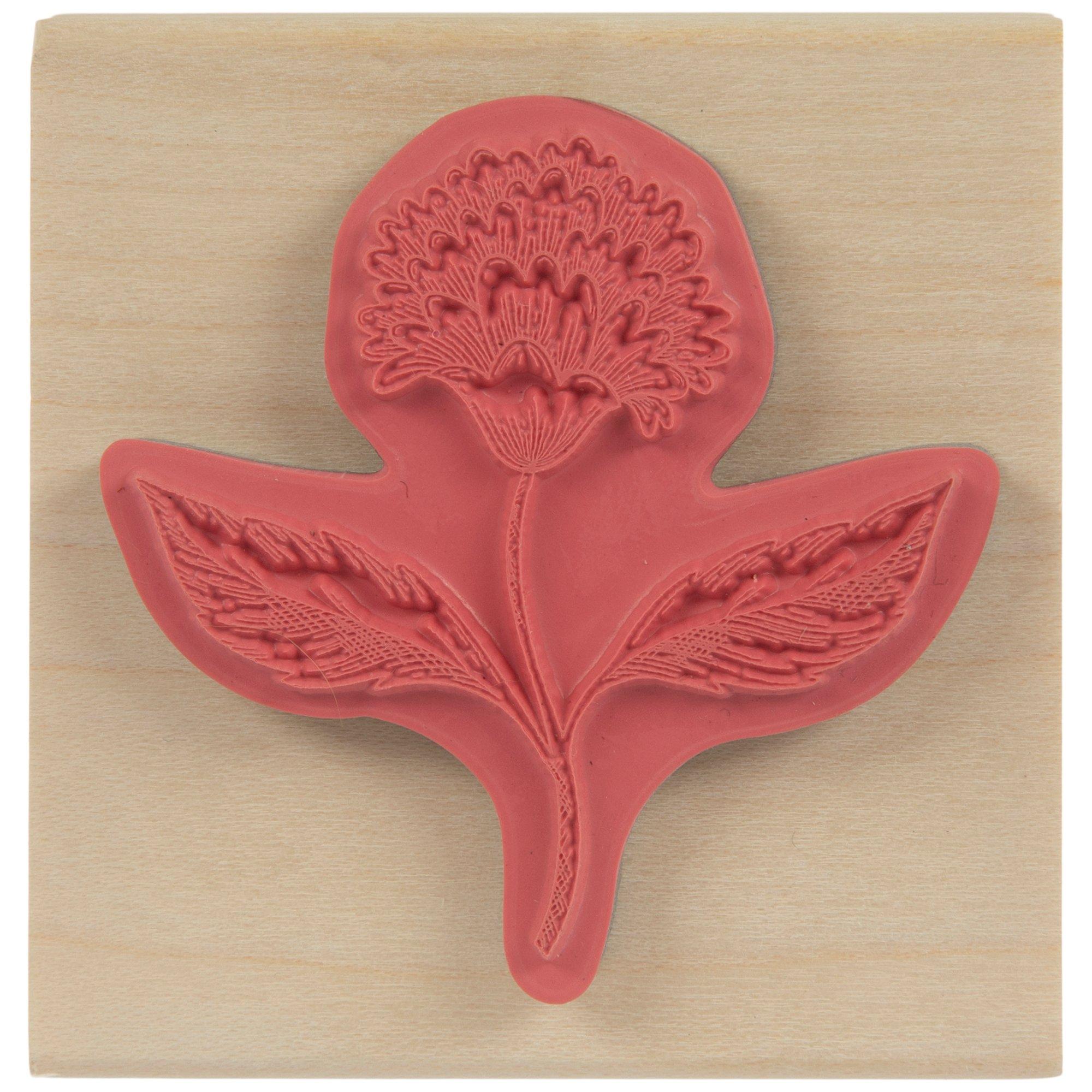 Carnation Rubber Stamp | Hobby Lobby | 2461291