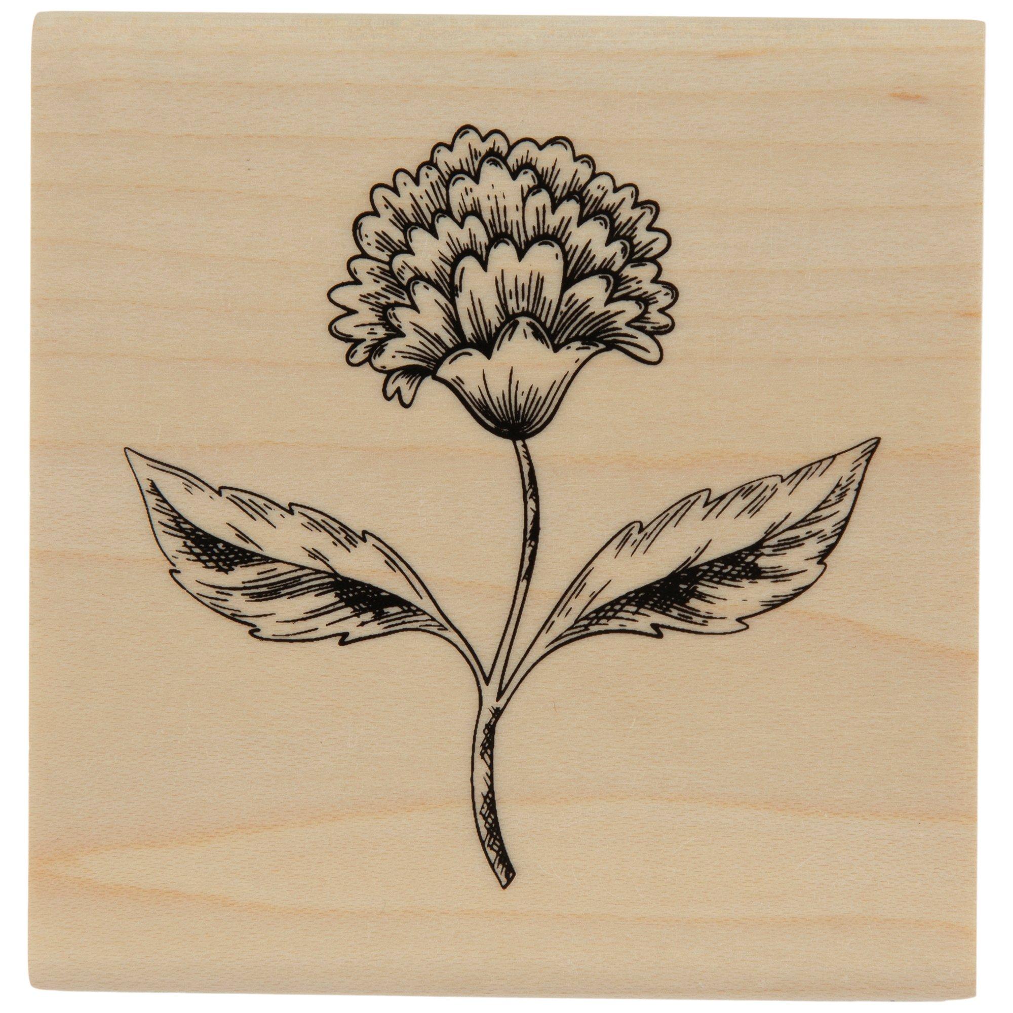Carnation Rubber Stamp | Hobby Lobby | 2461291