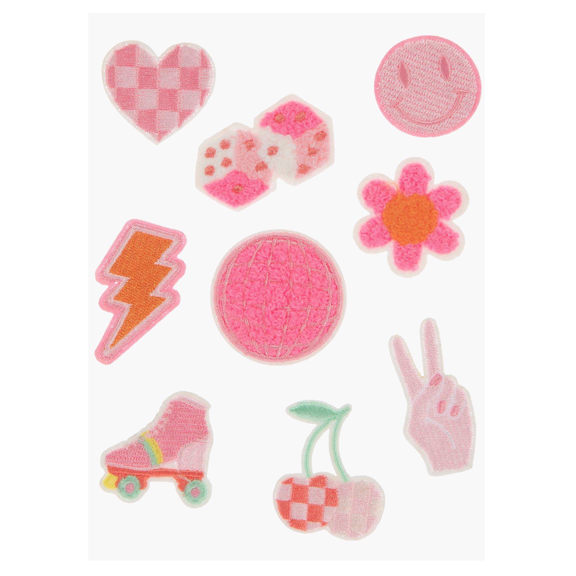 Pink Retro Sticker Patches | Hobby Lobby | 2464055