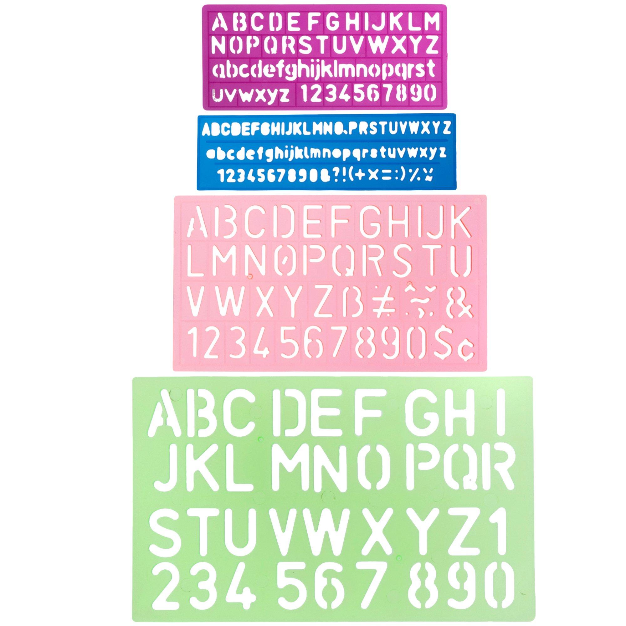 TechTools Letter Guide Stencils | Hobby Lobby | 2467009