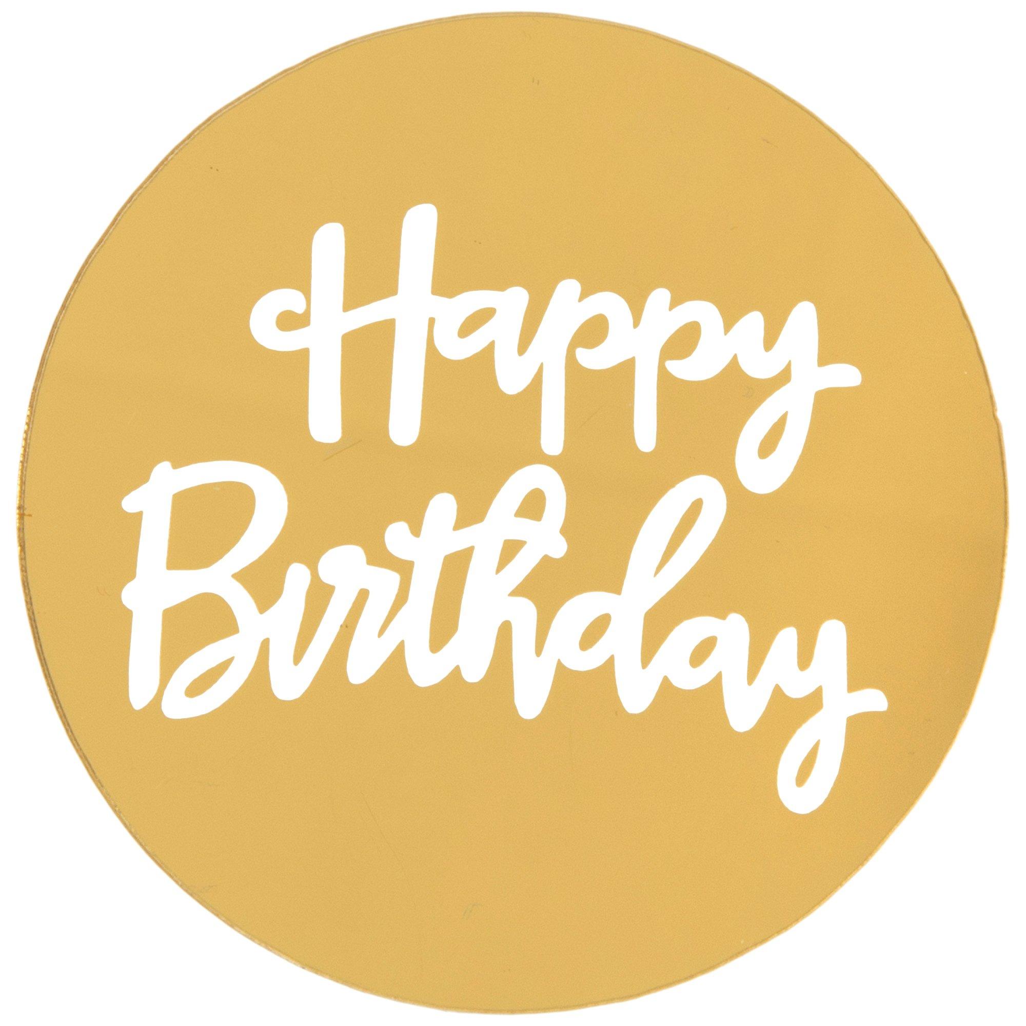 Happy Birthday Disc Cupcake Toppers | Hobby Lobby | 2467934