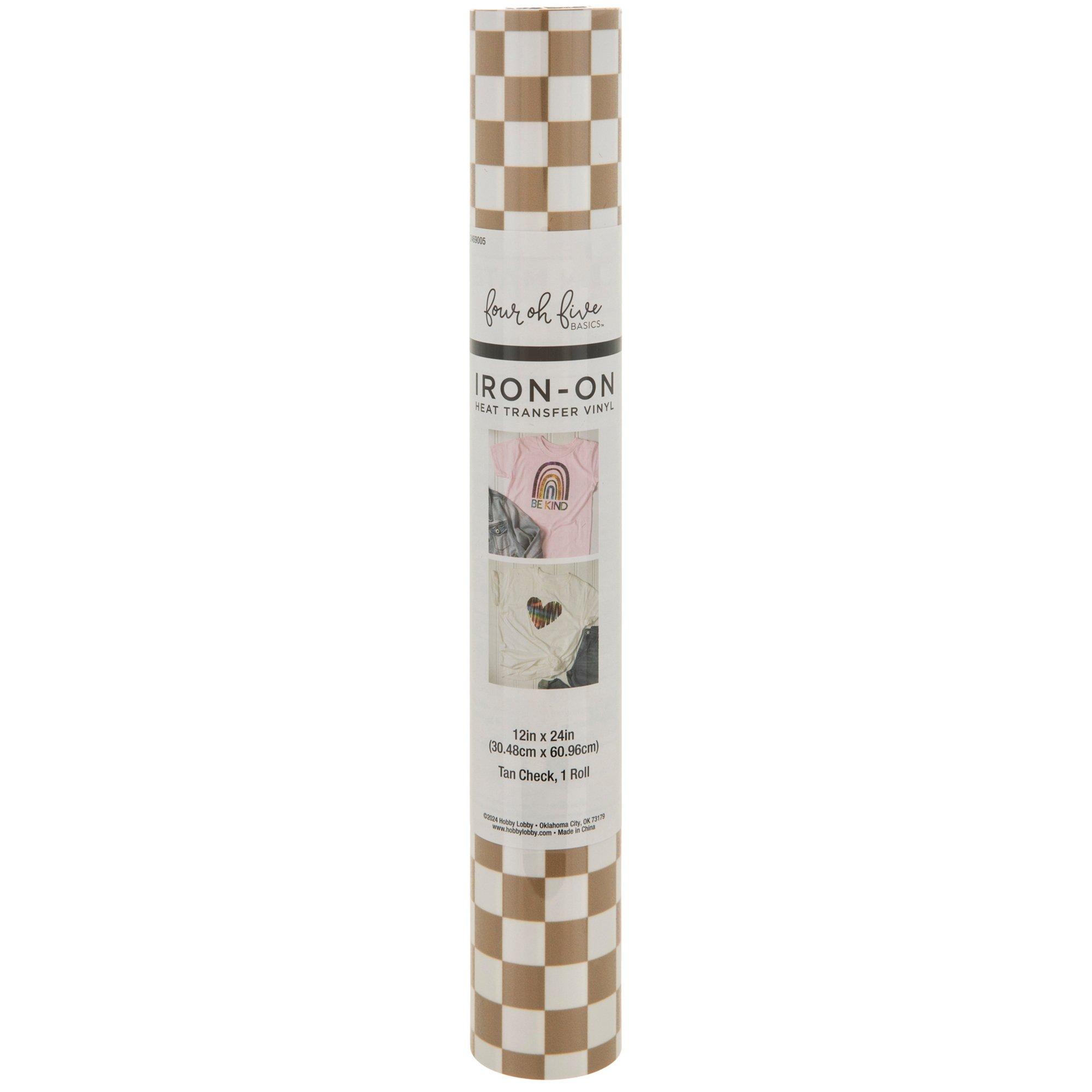 Check Iron-On Vinyl | Hobby Lobby | 2469005