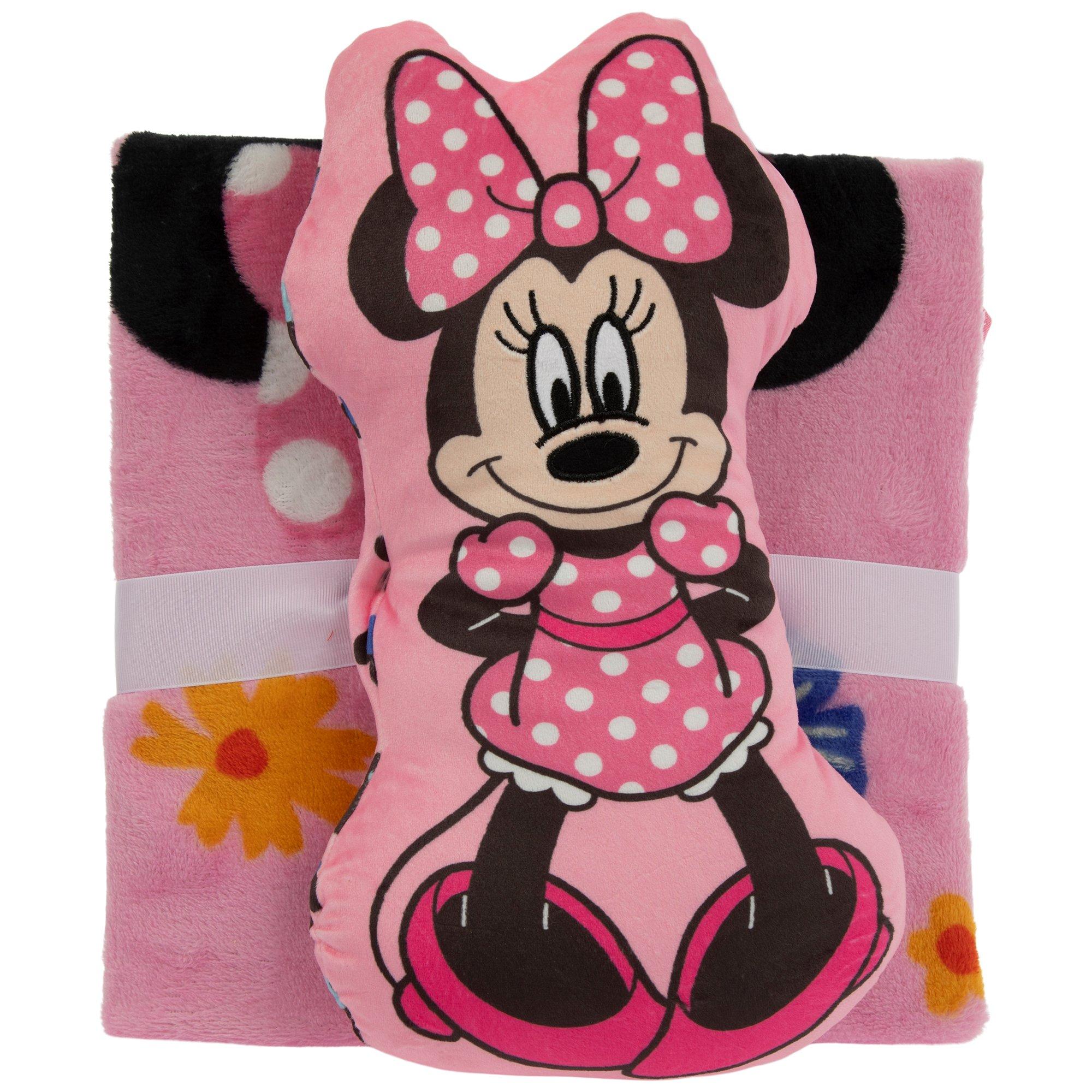 Minnie Mouse Flat Plush & Throw Blanket Set | Hobby Lobby | 2470573