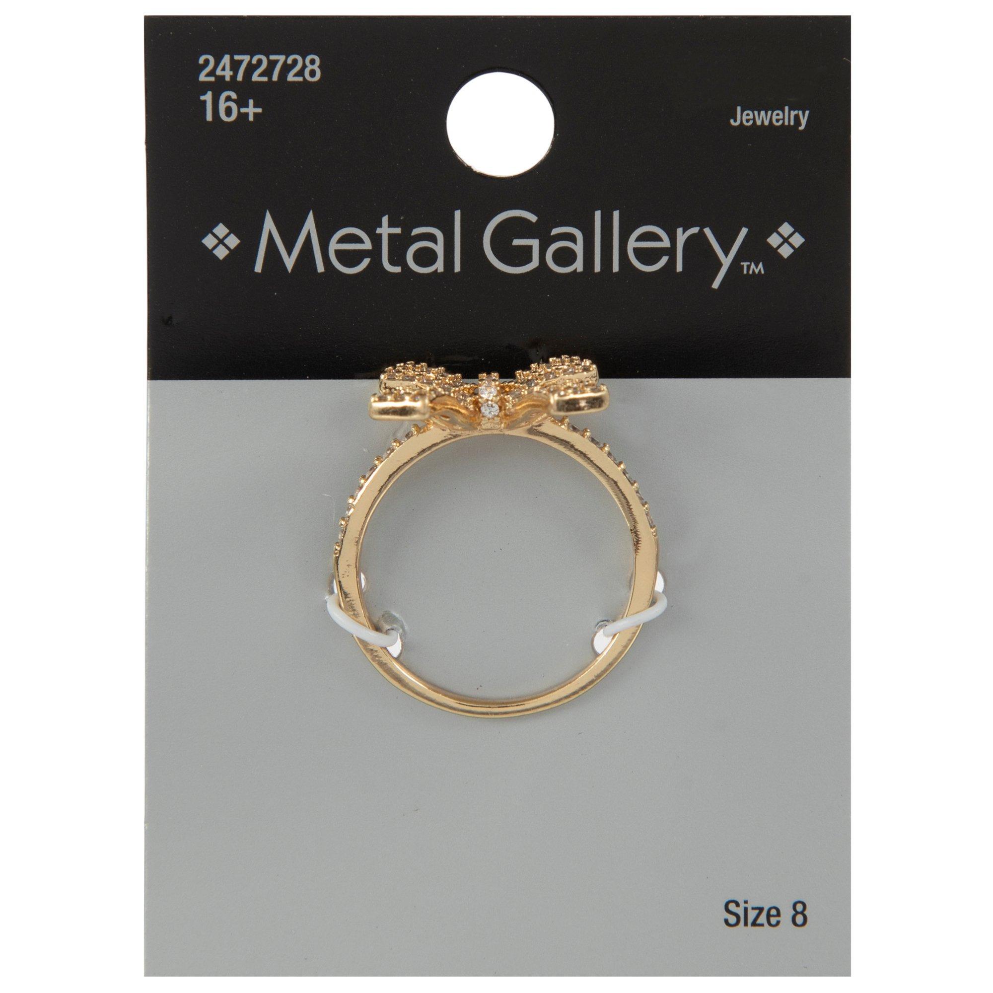 Rhinestone Bow Metal Ring | Hobby Lobby | 2472728