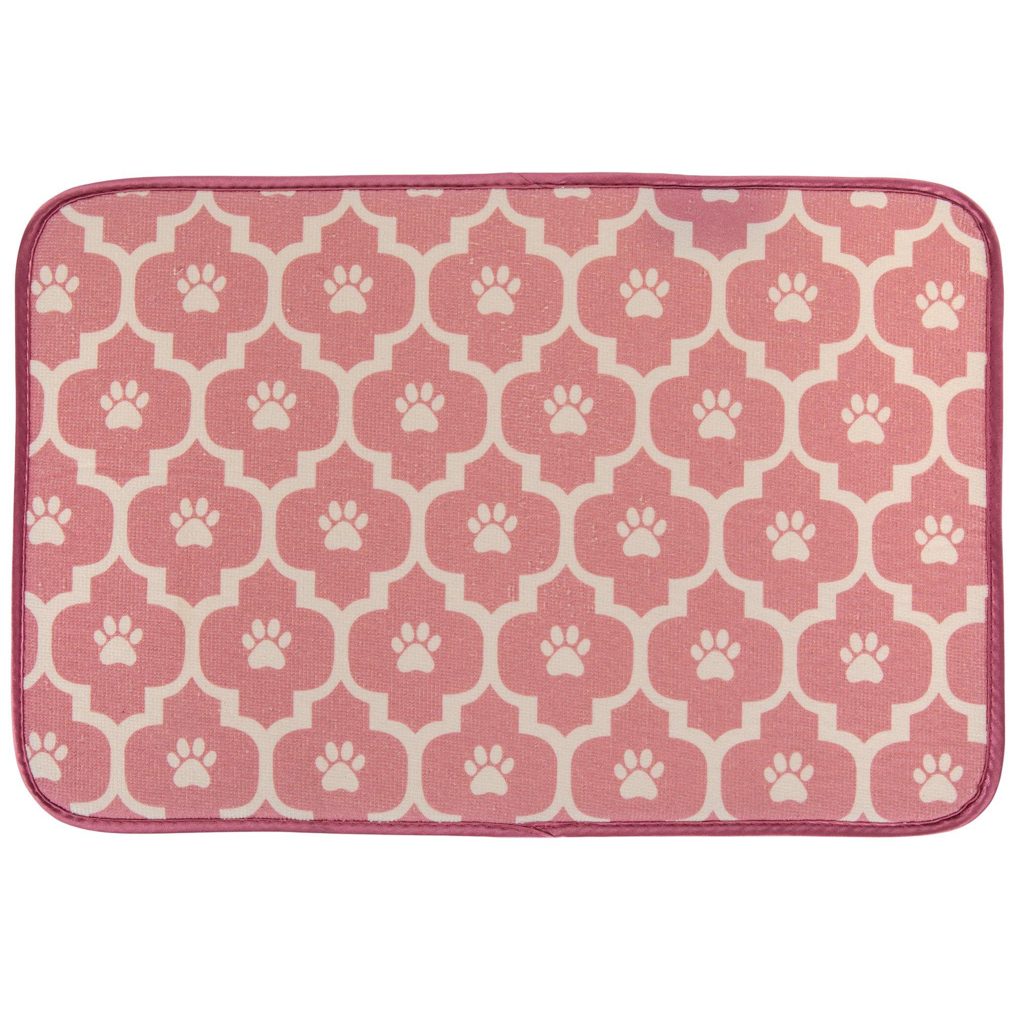 Paw Print Microfiber Pet Mat | Hobby Lobby | 2479129