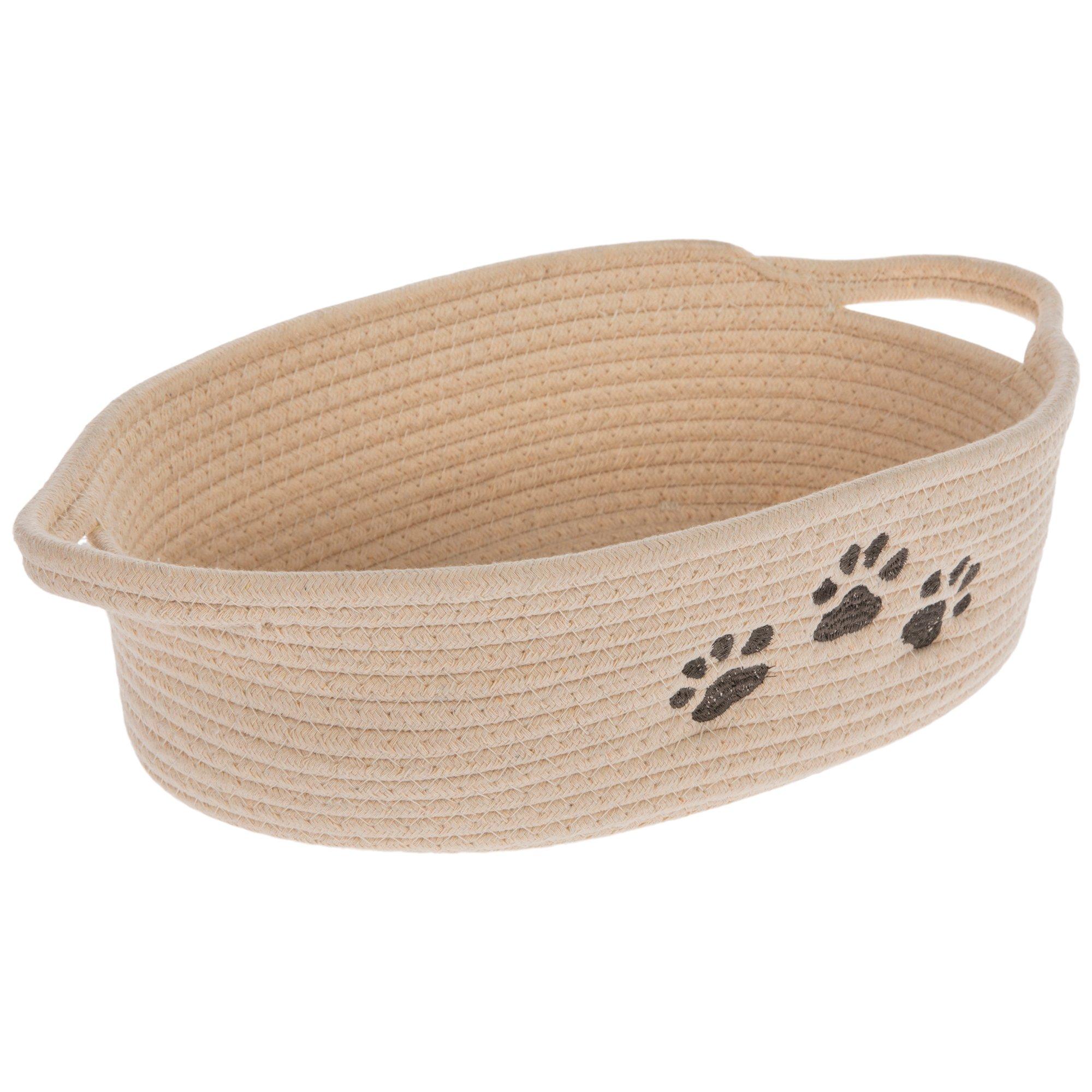 Paw Print Pet Toy Basket | Hobby Lobby | 2479640
