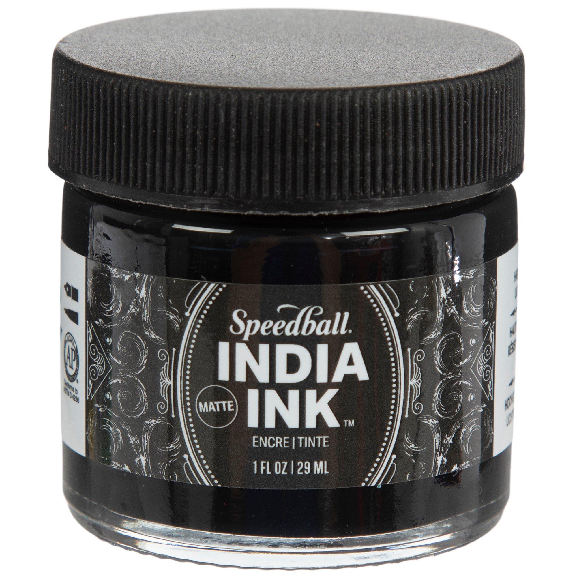 Matte Black Speedball India Ink | Hobby Lobby | 2483964