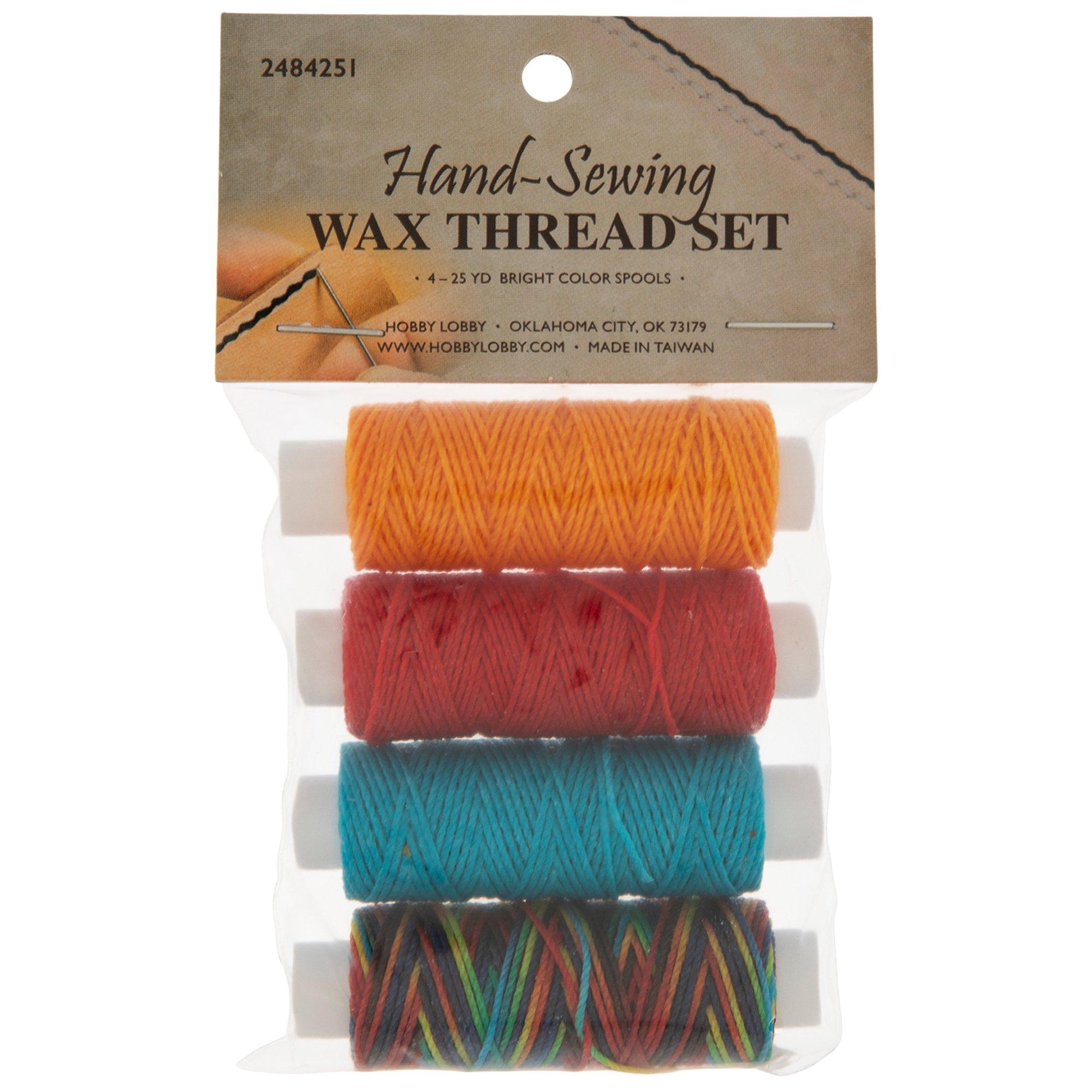 Bright Colors Hand-Sewing Wax Thread Set | Hobby Lobby | 2484251