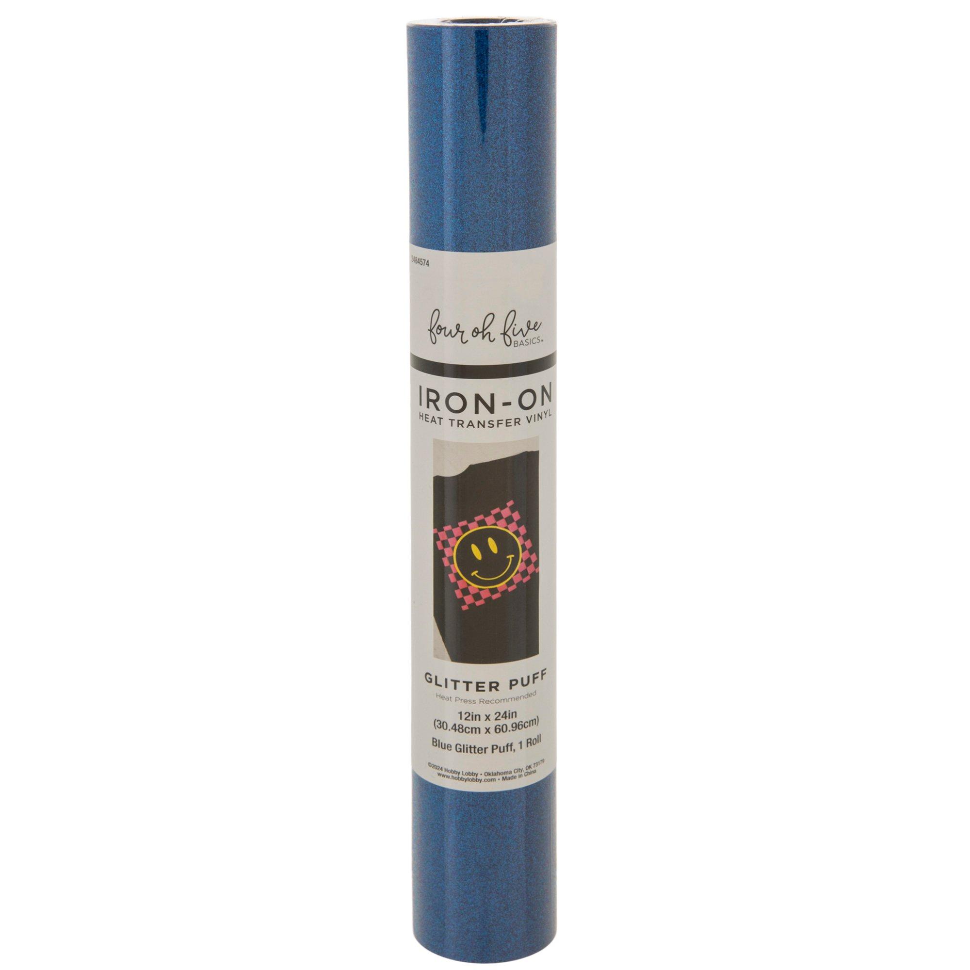 Glitter Puff Iron-On Vinyl | Hobby Lobby | 2484574