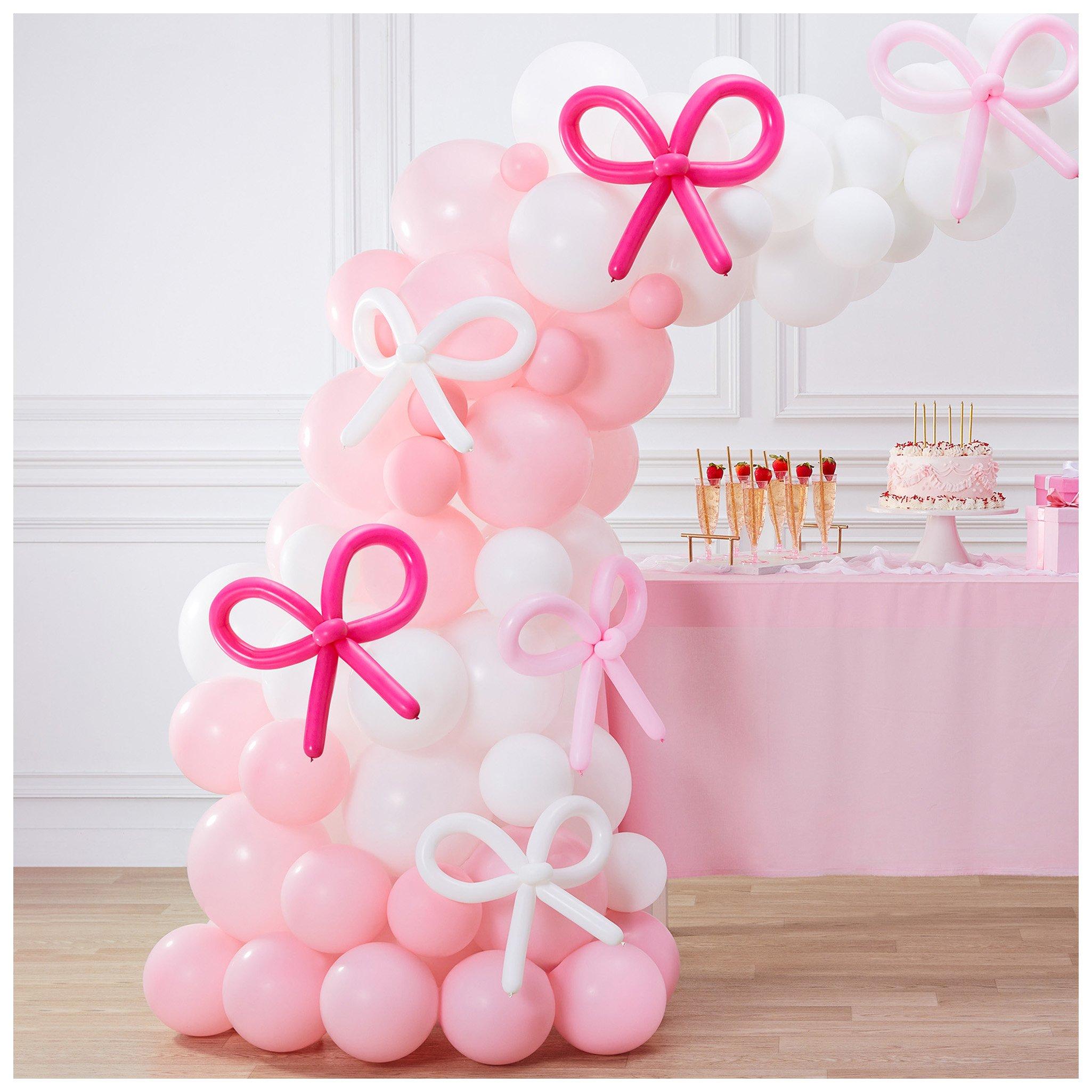 Pink & White Bow Making Balloons | Hobby Lobby | 2484590