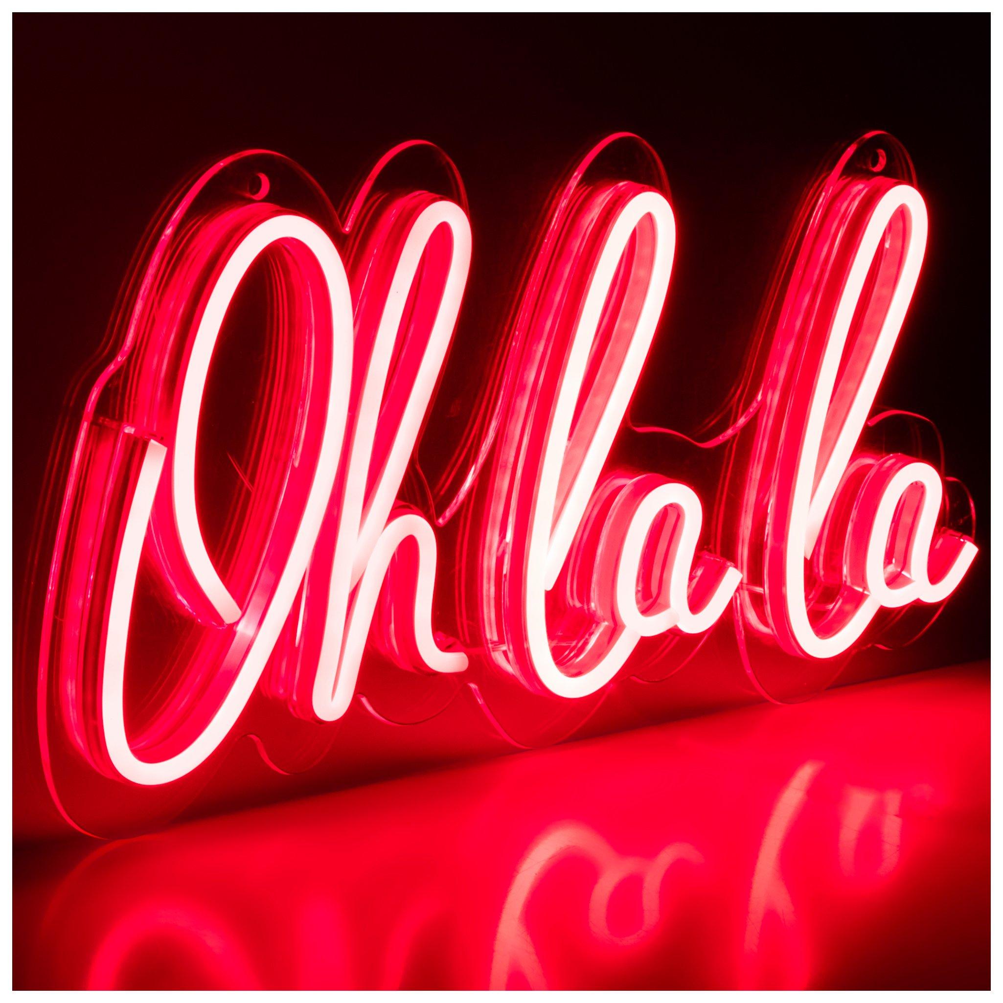 Pink Oh La La LED Neon Sign | Hobby Lobby | 2487205