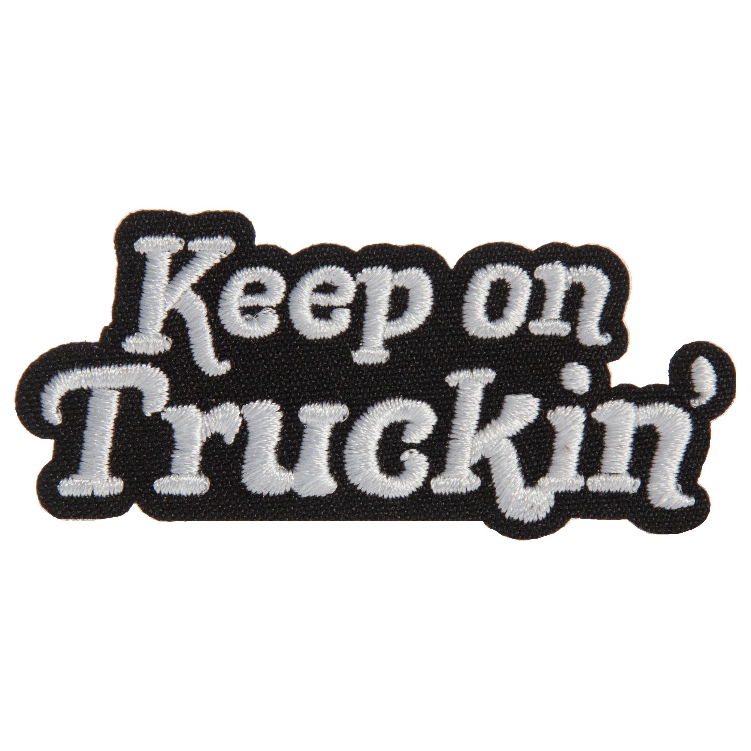 Keep On Truckin' Iron-On & Sticker Patch | Hobby Lobby | 2489243