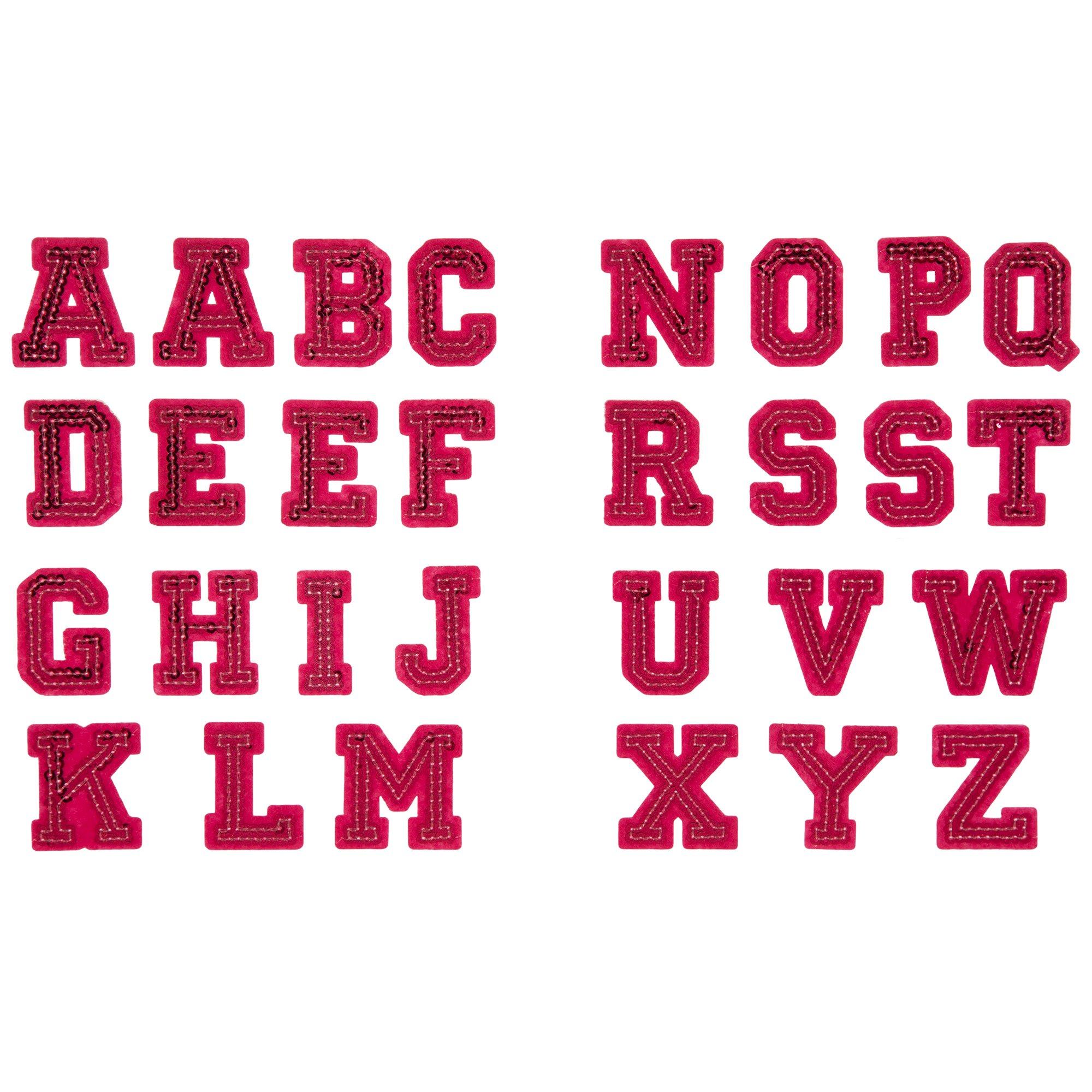 Varsity Letter Iron-On & Sticker Patches | Hobby Lobby | 2489615