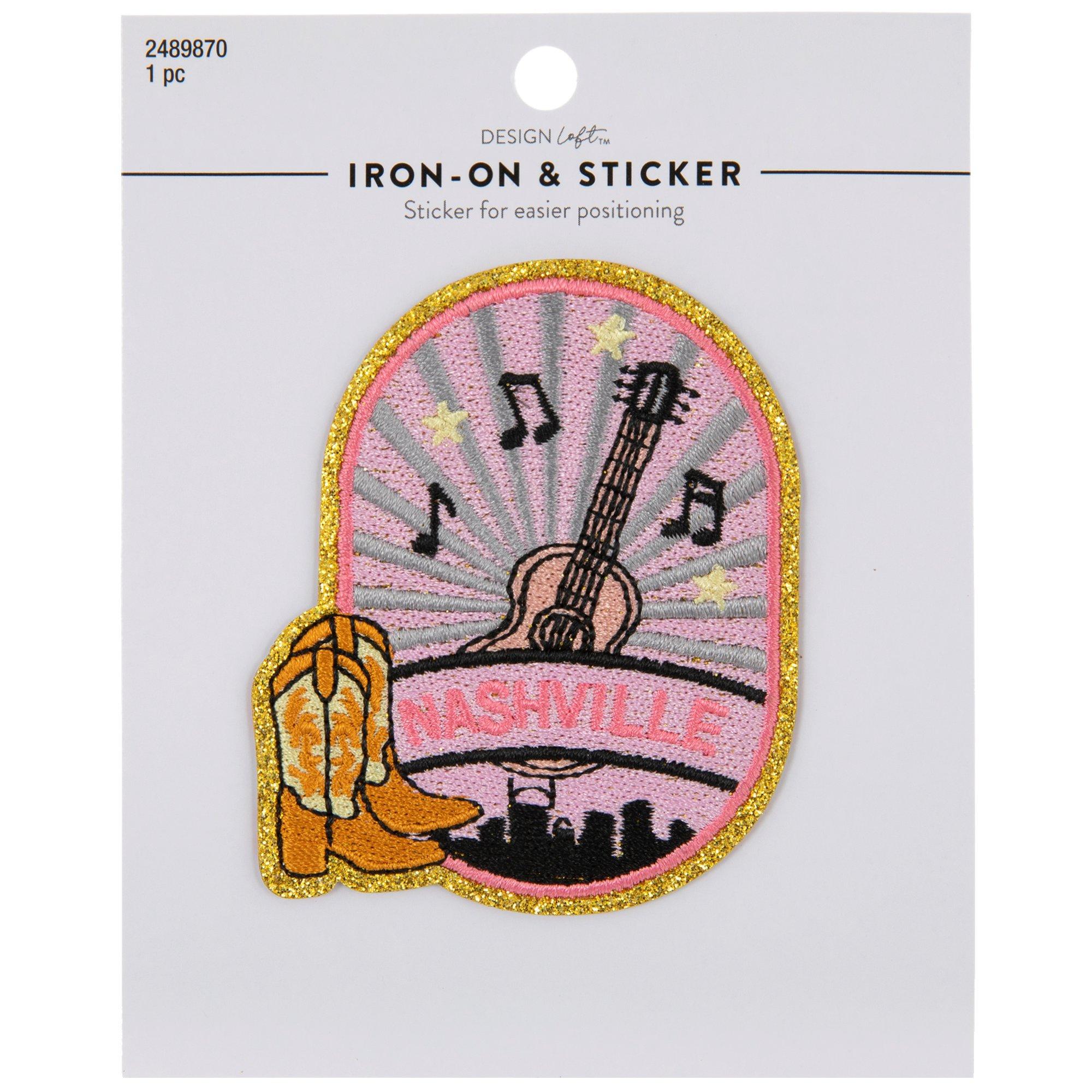 Nashville Iron-On & Sticker Patch | Hobby Lobby | 2489870