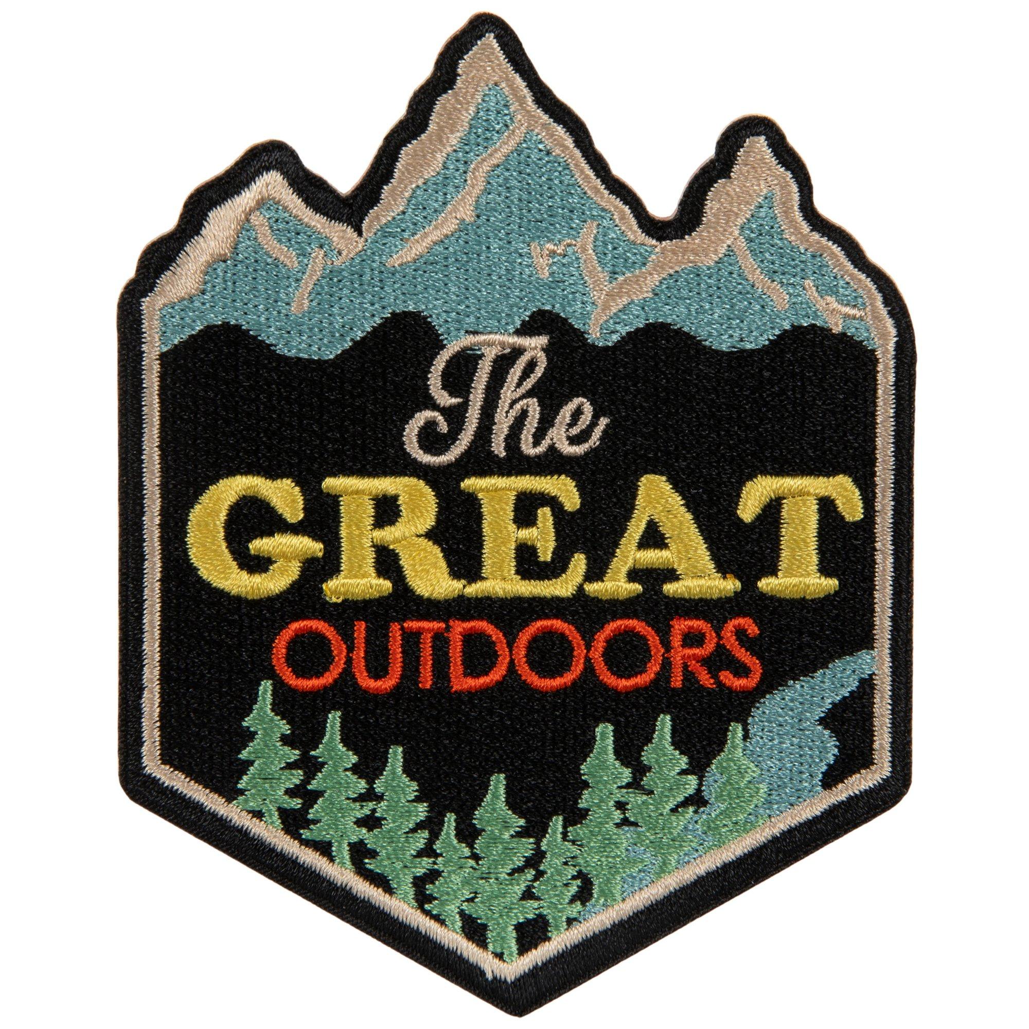 Great Outdoors Iron-On & Sticker Patch | Hobby Lobby | 2489896
