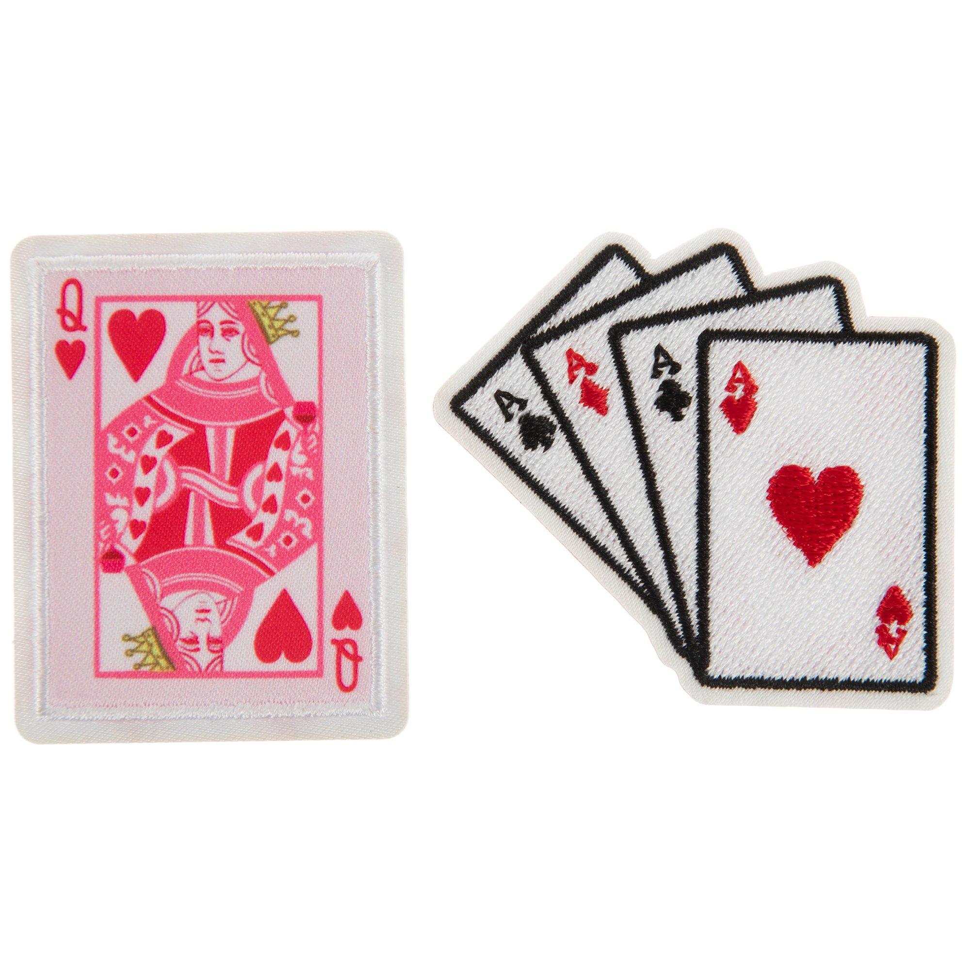 Playing Cards Iron-On & Sticker Patches | Hobby Lobby | 2489995