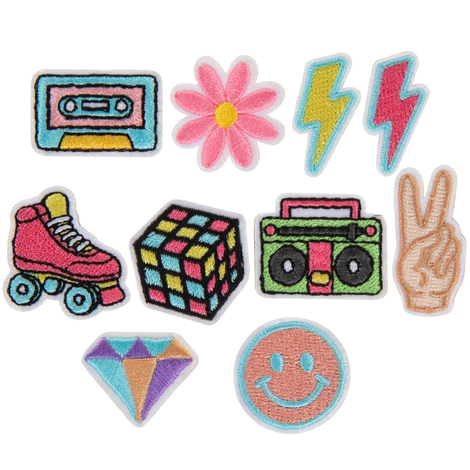 Retro Iron-On & Sticker Patches | Hobby Lobby | 2490100