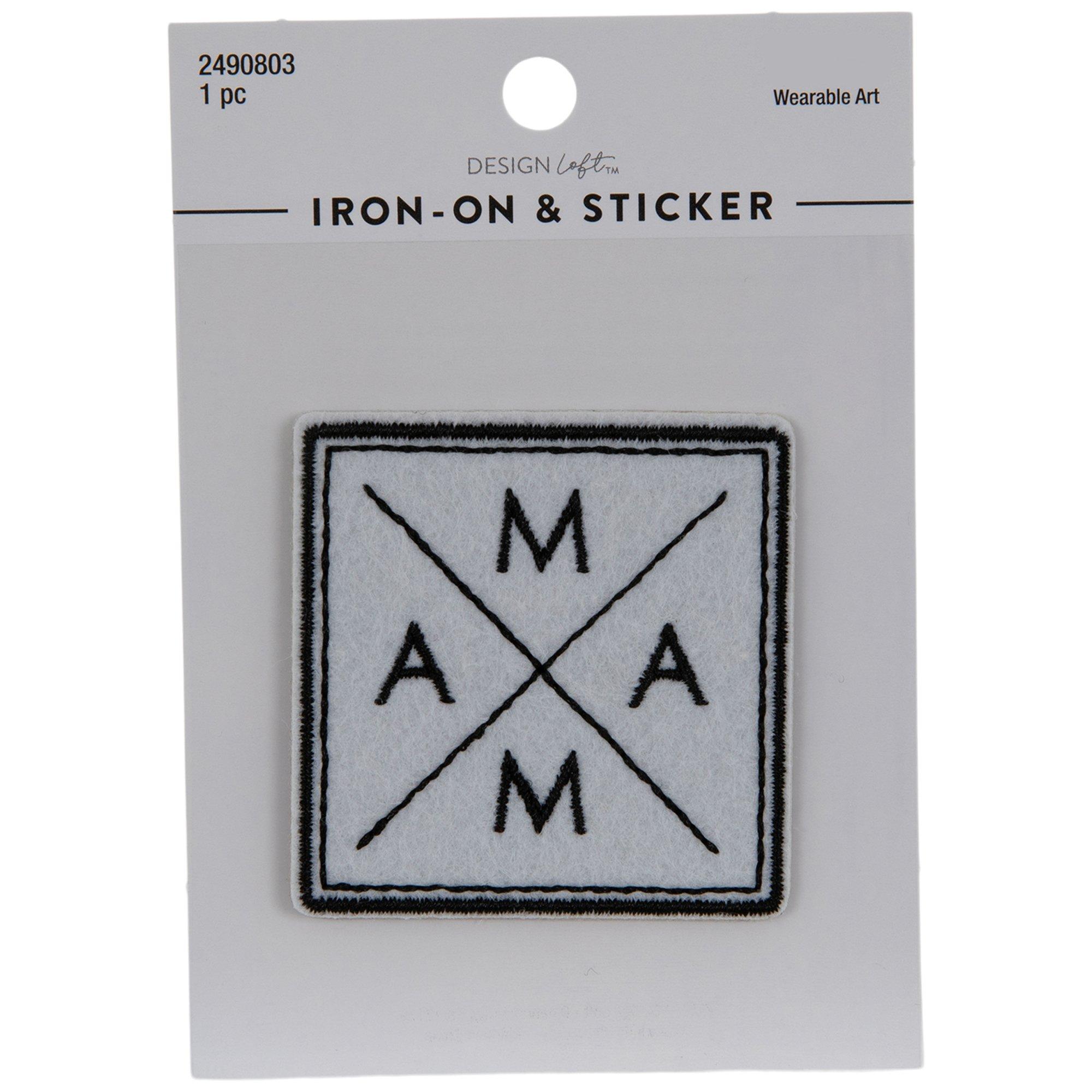 Mama Square Iron-On & Sticker Patch | Hobby Lobby | 2490803