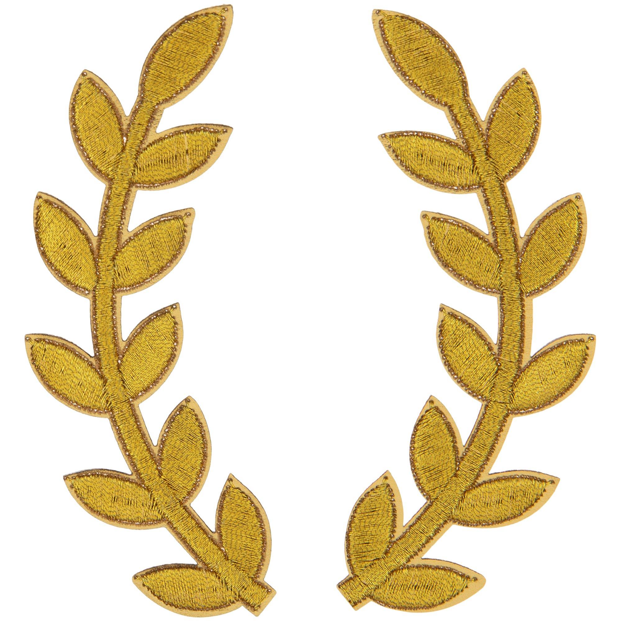 Gold Flourish Iron-On & Sticker Patches | Hobby Lobby | 2491264