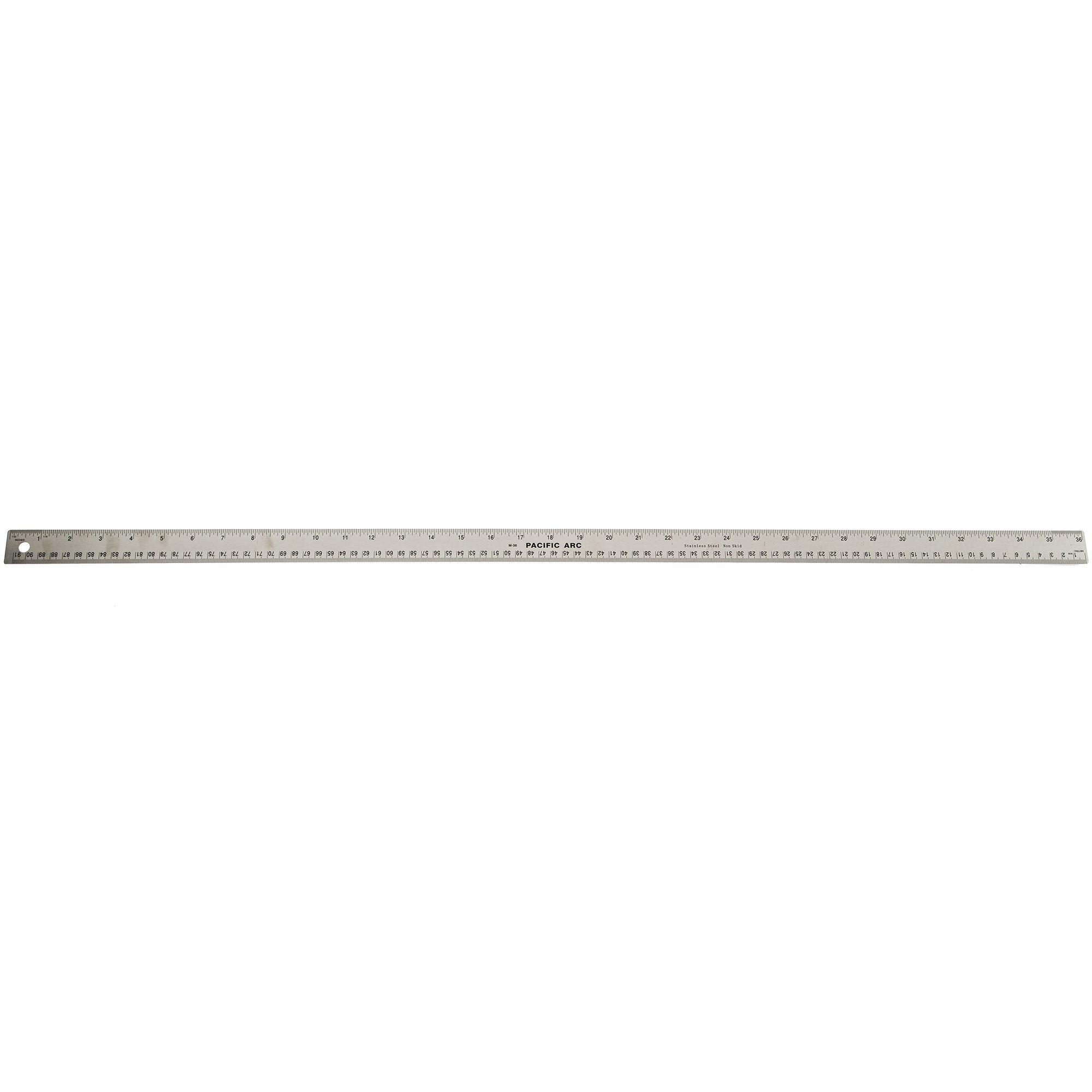 Pacific Arc Stainless Steel Ruler with Cork Back | Hobby Lobby | 249169