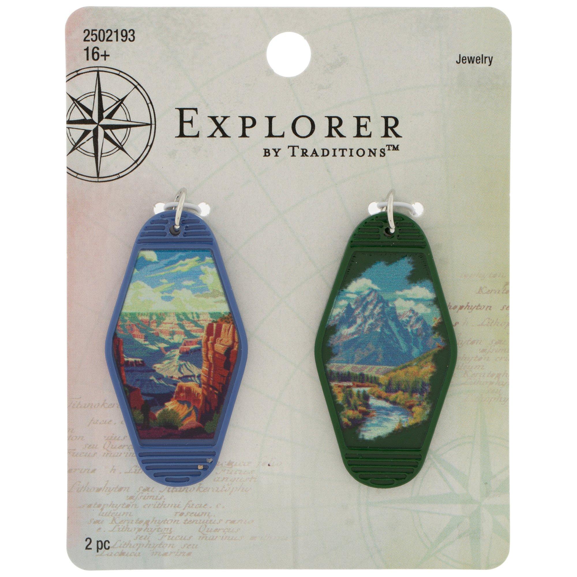 Scenic Hotel Key Fob Pendants | Hobby Lobby | 2502193
