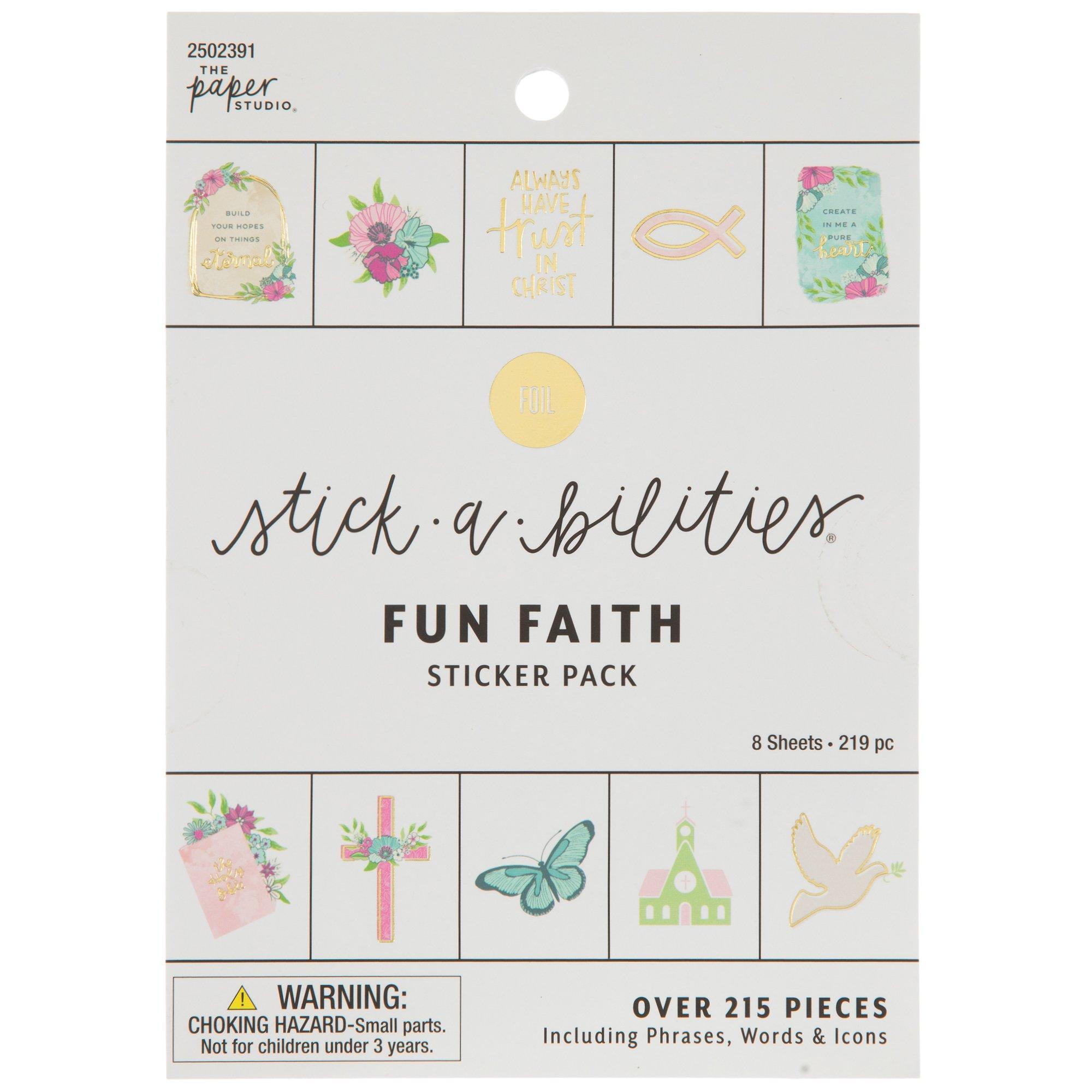 Fun Faith Stickers | Hobby Lobby | 2502391