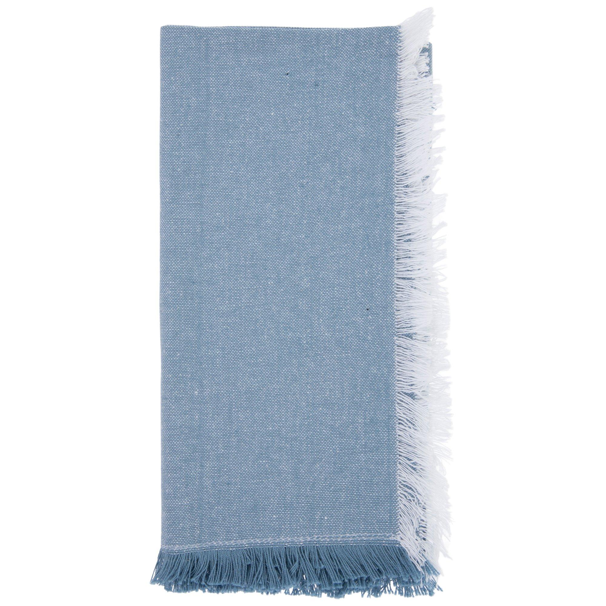 Frayed-Edge Chambray Cloth Napkins | Hobby Lobby | 2504587