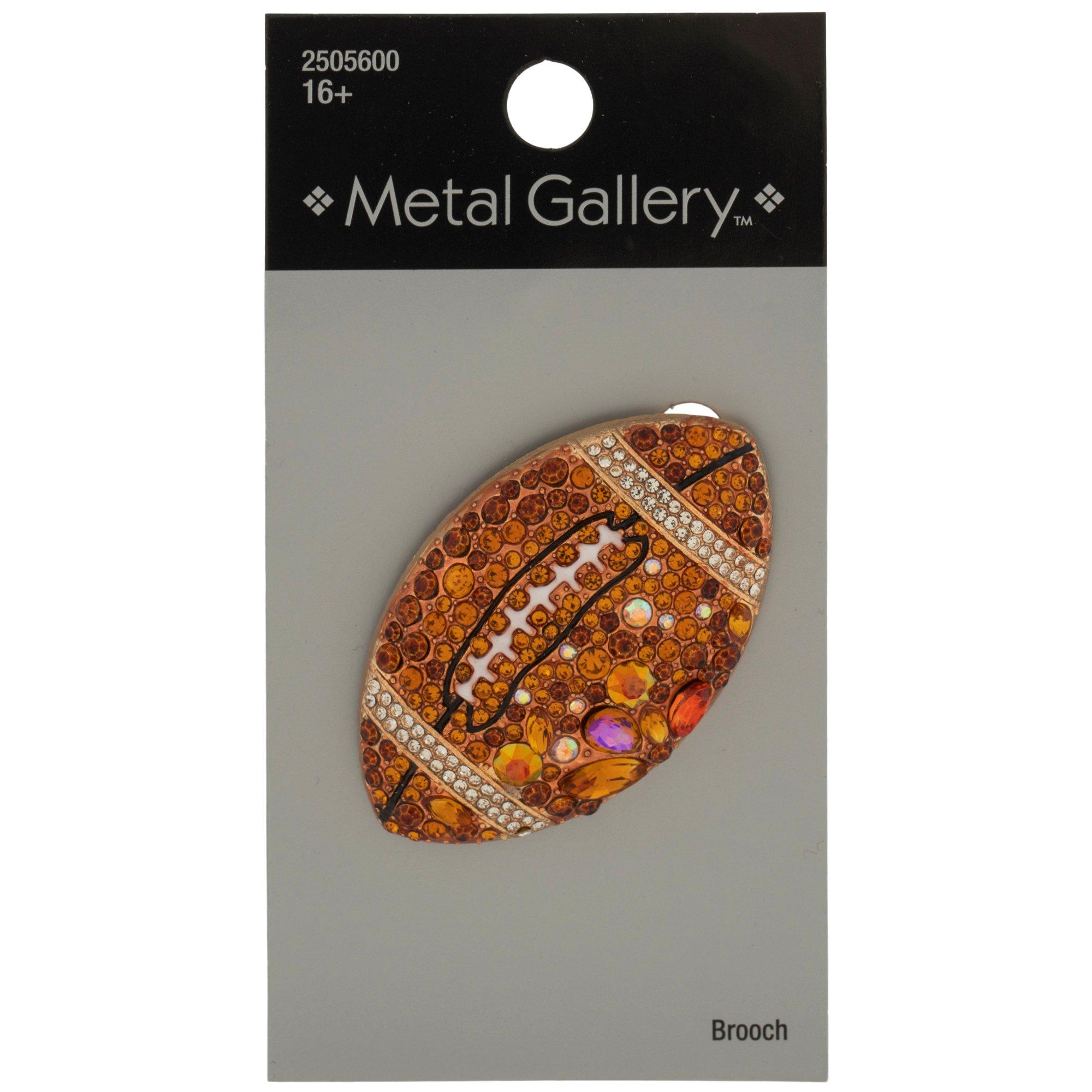 Football Rhinestone Brooch | Hobby Lobby | 2505600