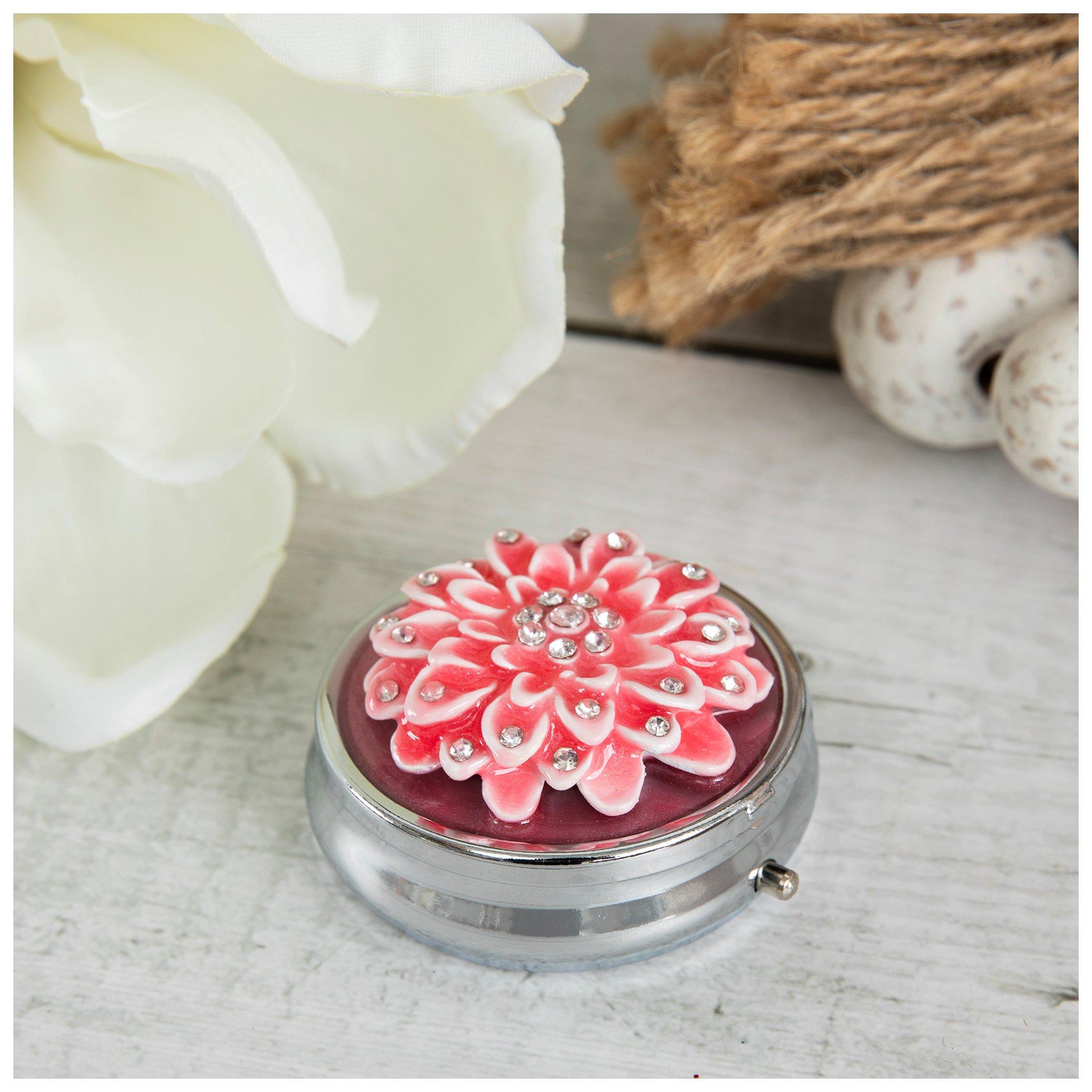 Pink Flower Rhinestone Keepsake Box | Hobby Lobby | 2508687