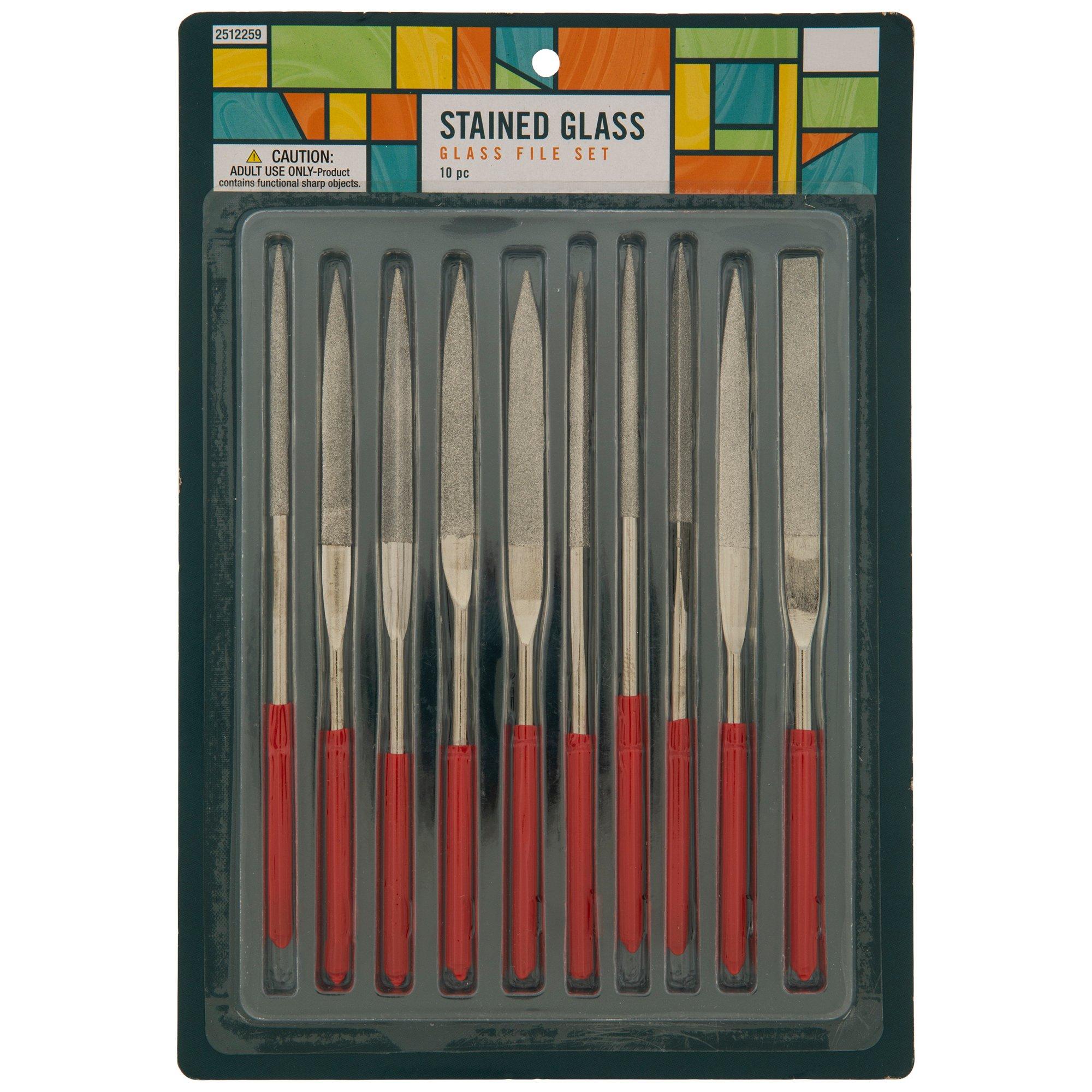 Glass File Set - 10 Piece Set | Hobby Lobby | 2512259