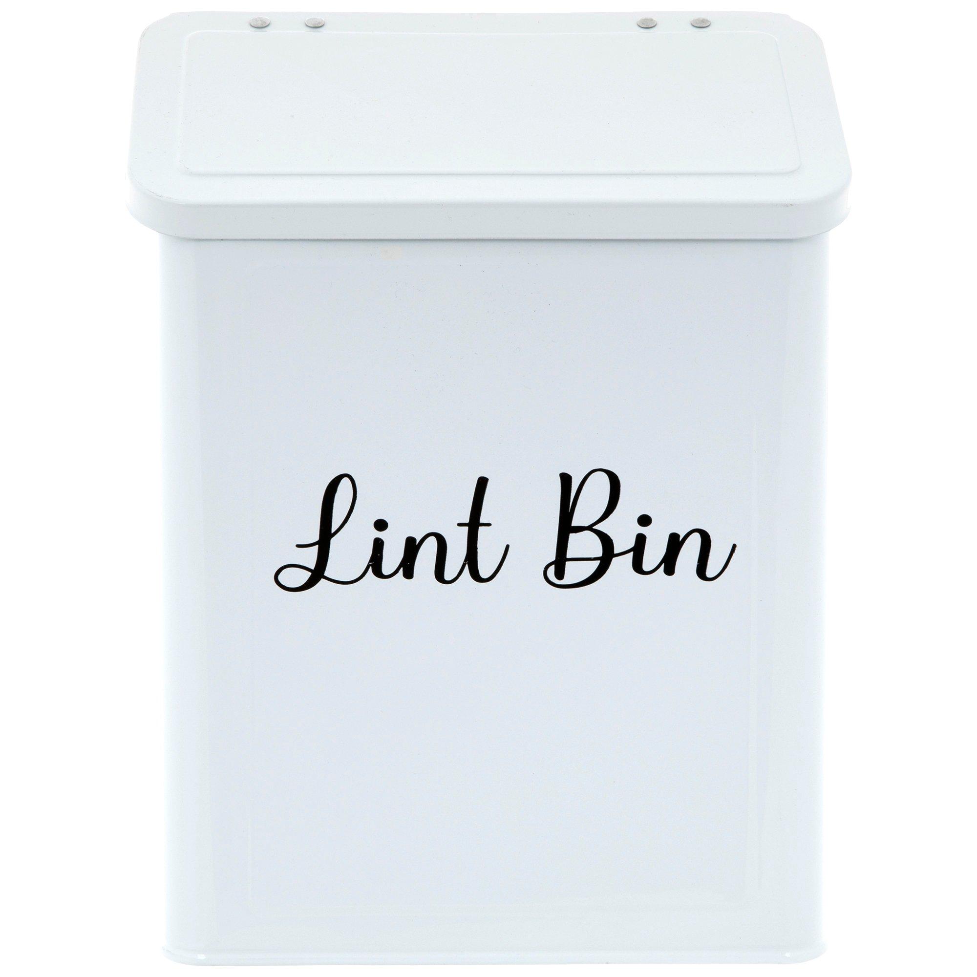 White Magnetic Metal Lint Bin | Hobby Lobby | 2516334